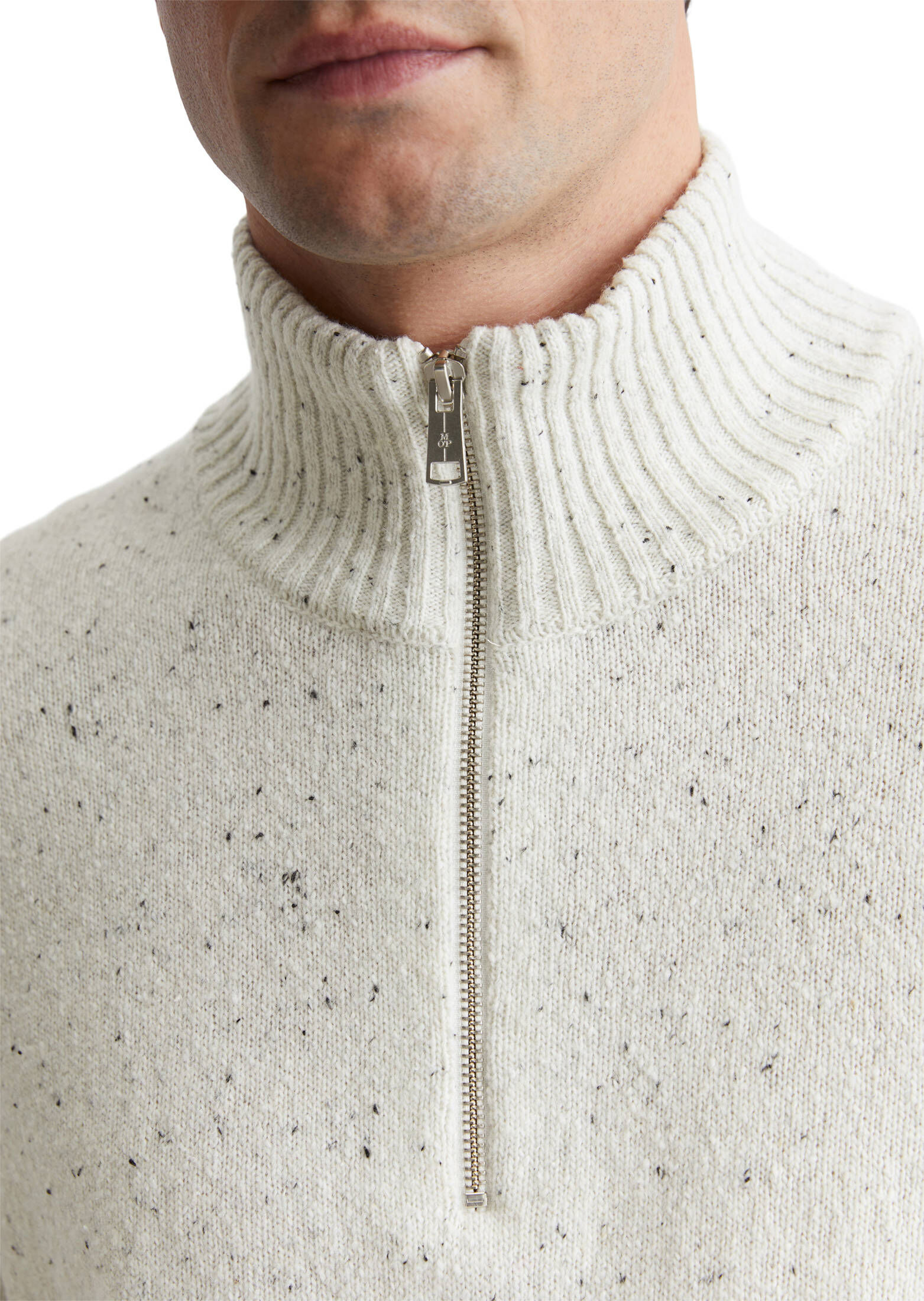 Marc O'Polo Herren Troyer in Weiß kaufen | engelhorn