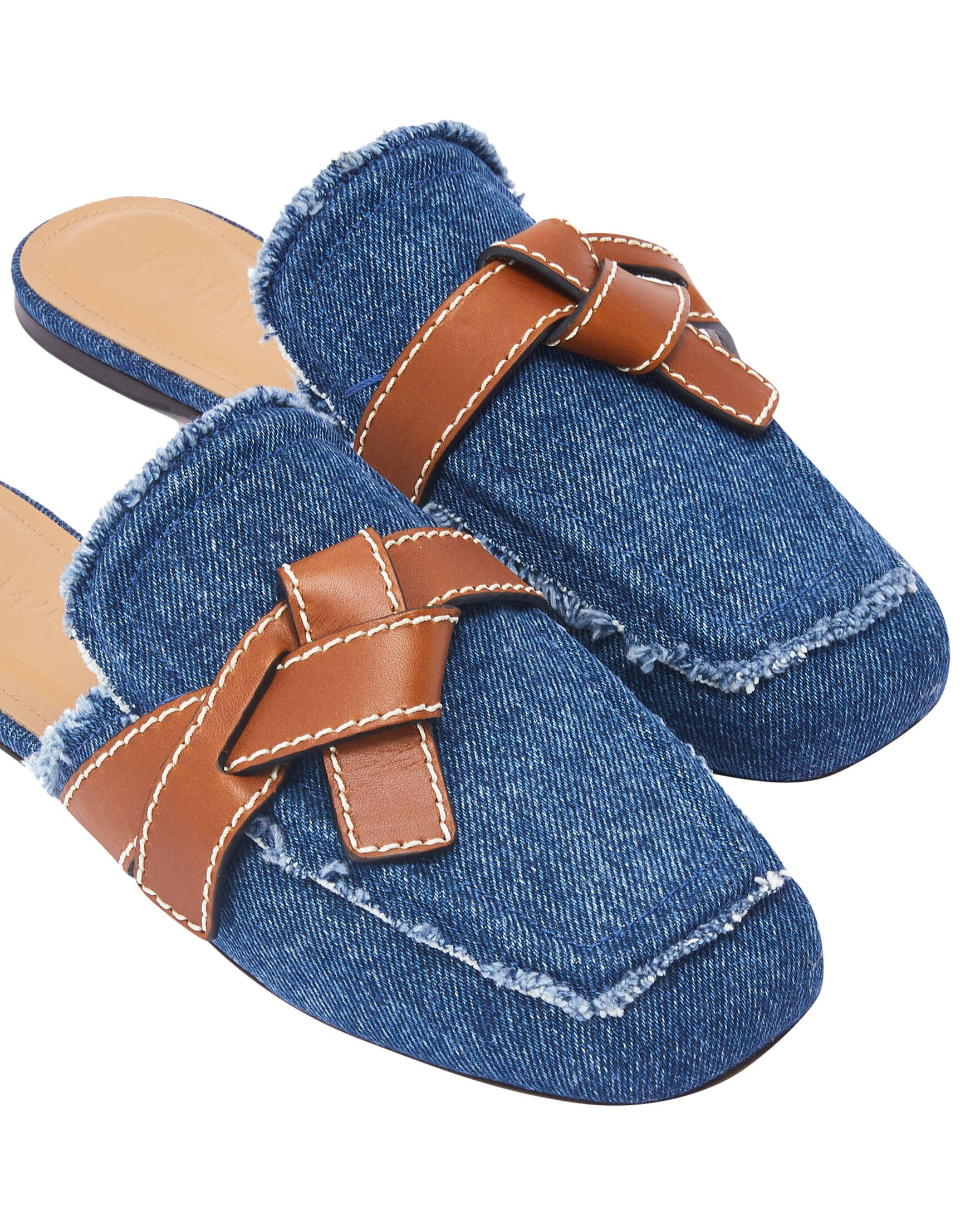 Damen Pantolette DENIM GATE MULE