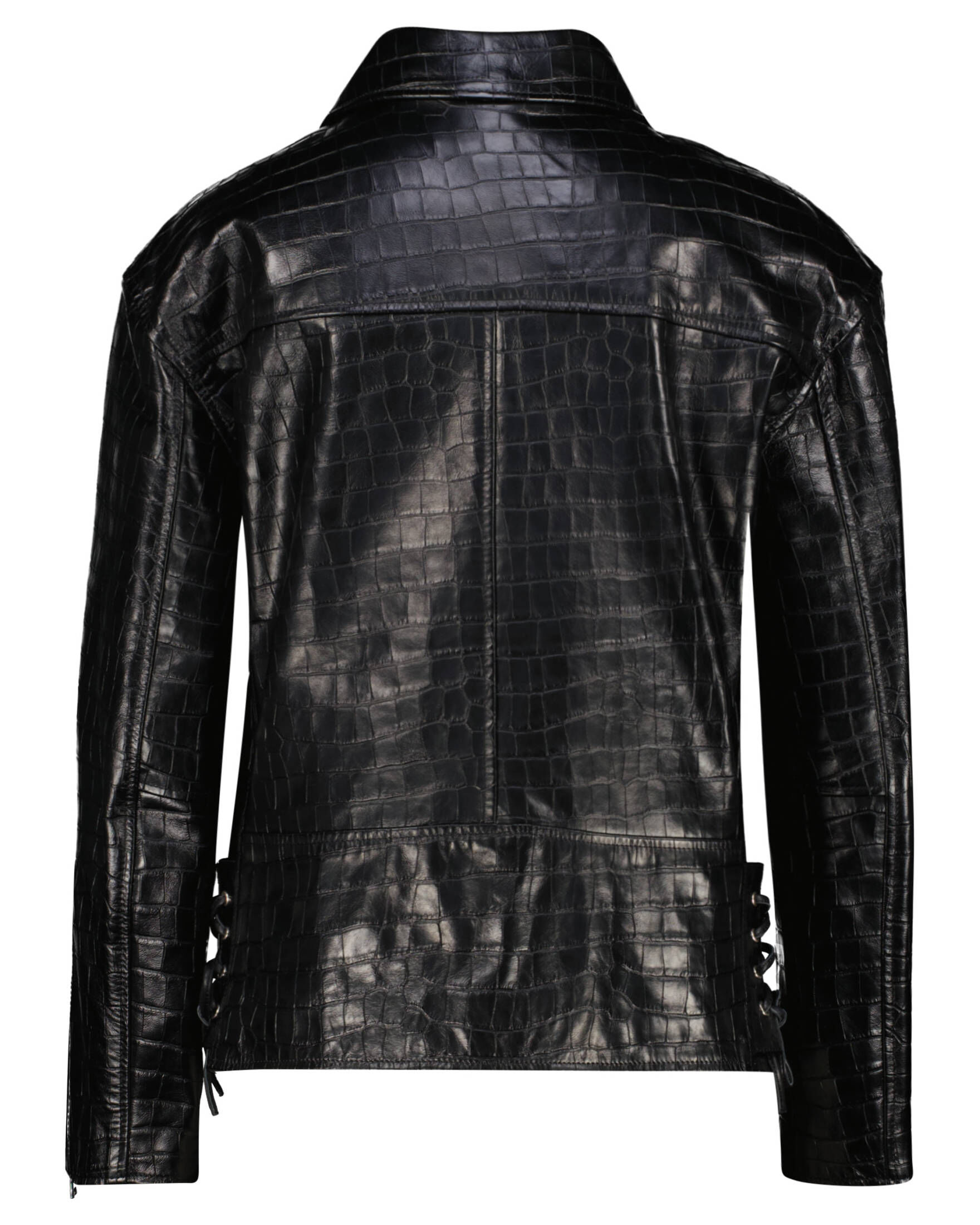 Damen Lederjacke AYOYE CROC BIKER