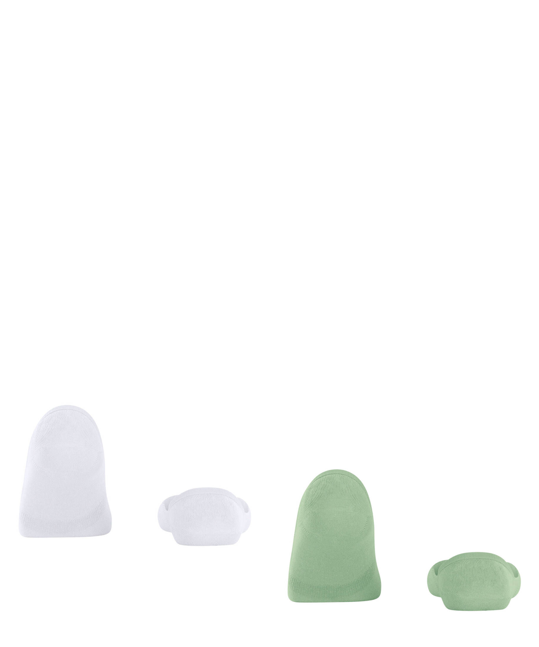 Burlington Damen Füßlinge Everyday 2-Pack in grün kaufen | engelhorn