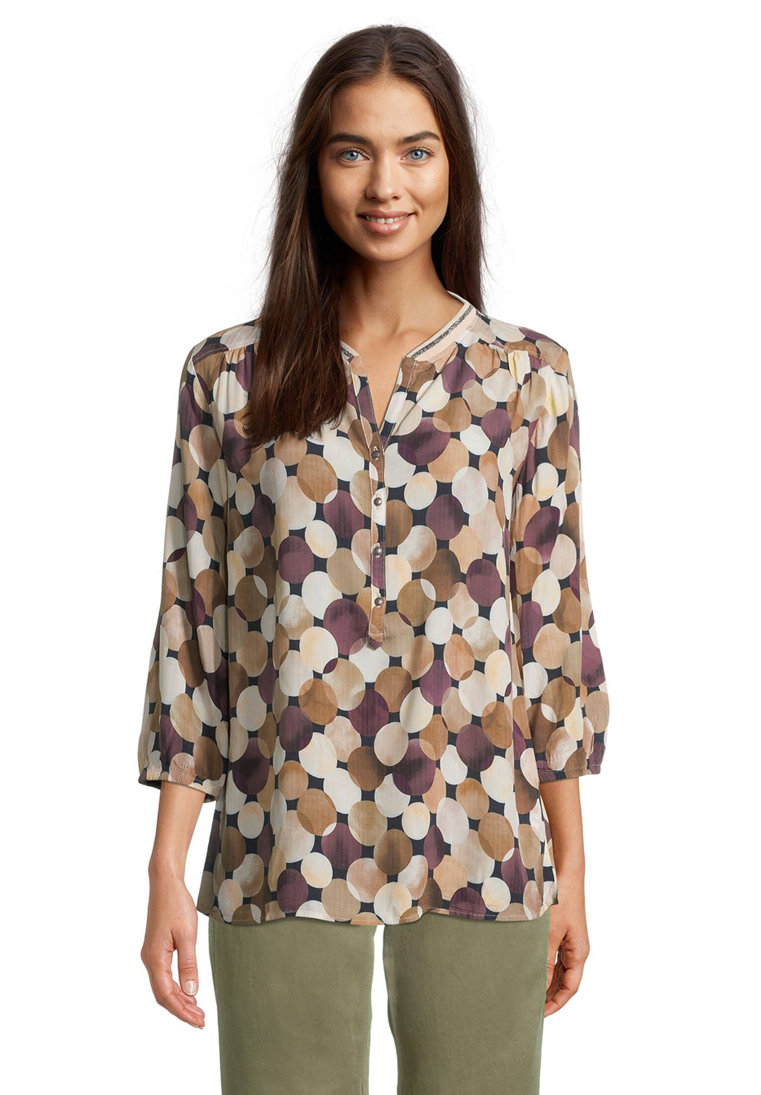 Damen Bluse 34 Arm