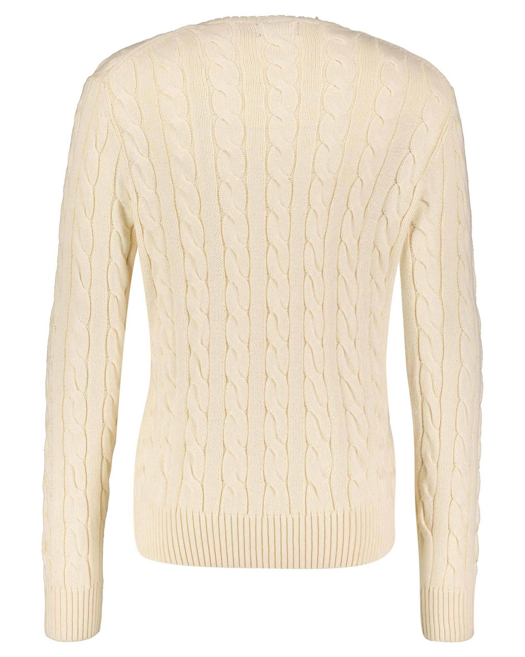 Polo Ralph Lauren Herren Strickpullover mit Zopfmuster in beige kaufen ...