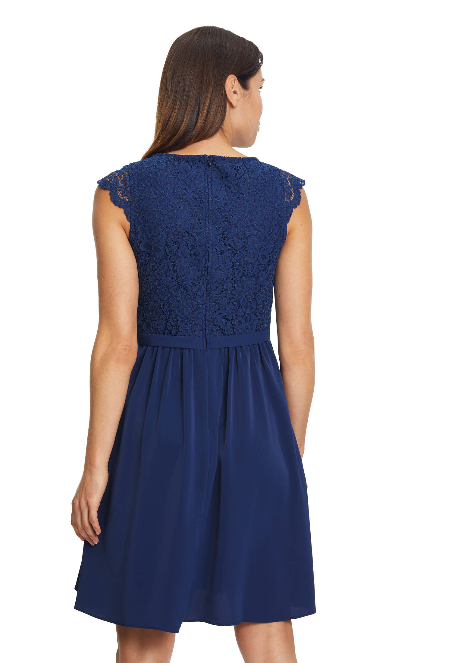 Damen Cocktailkleid mit Spitze