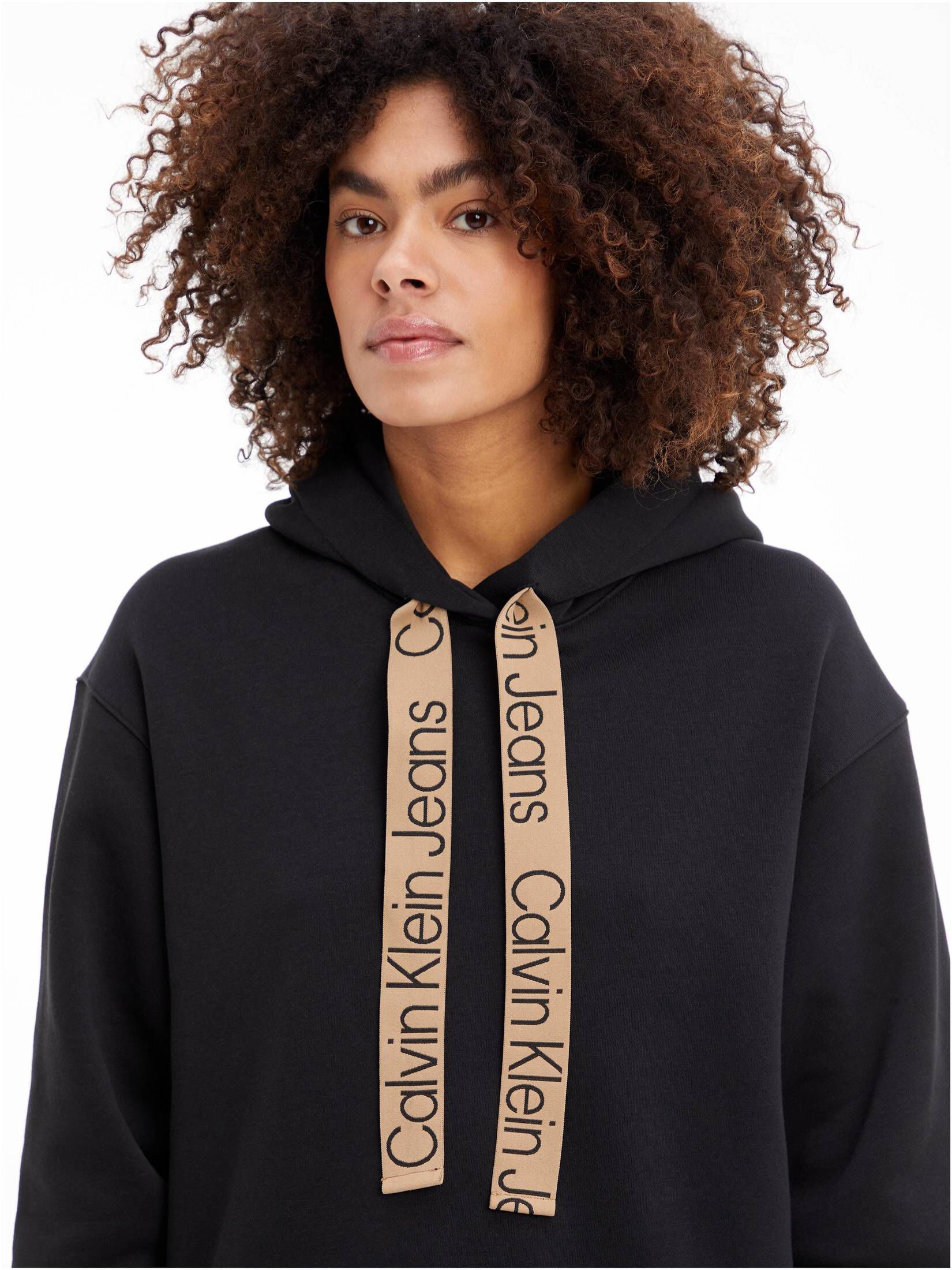 Damen Hoodie CONTRAST DRAWCORDS