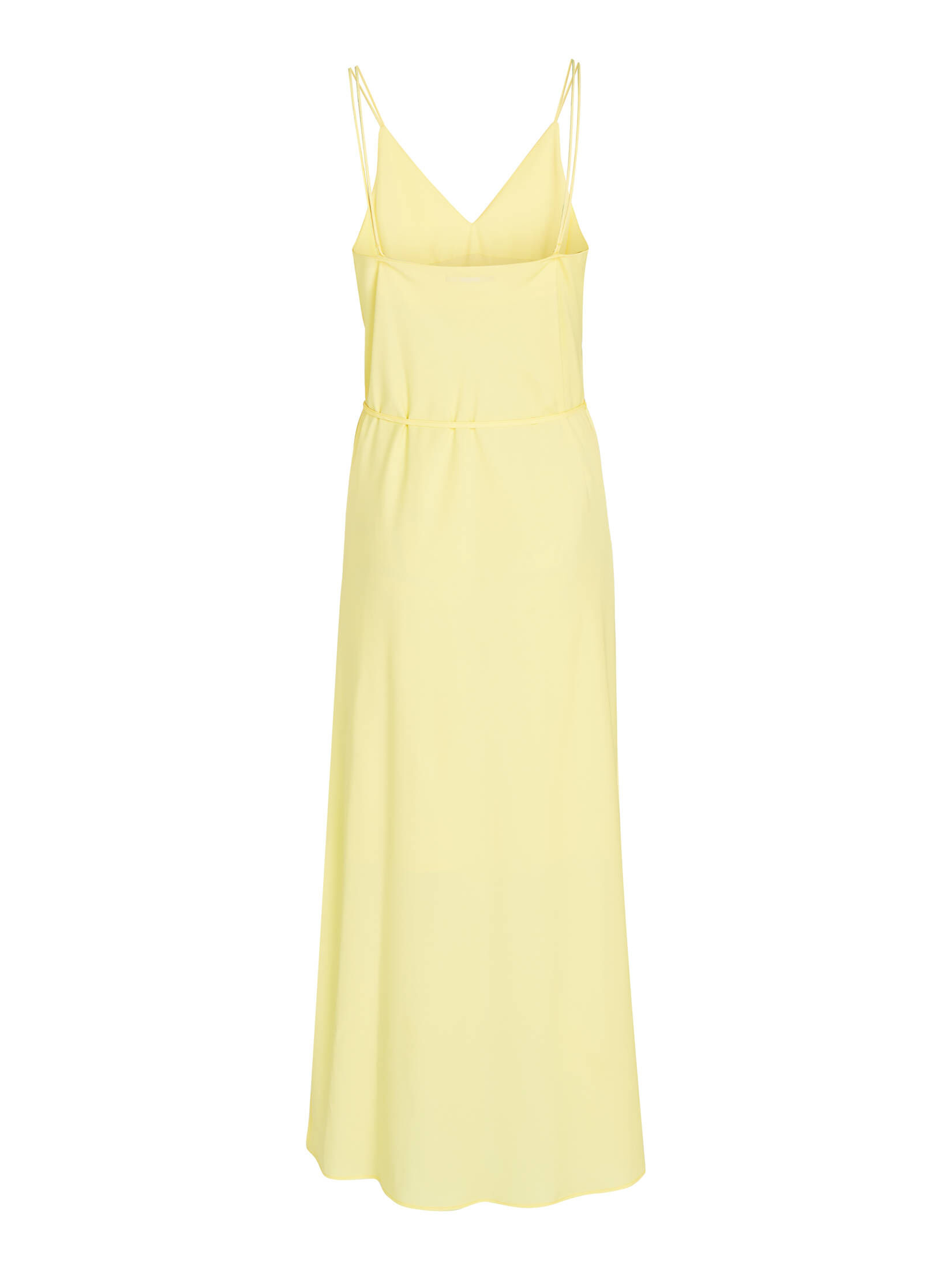 Calvin Klein Damen Sommerkleid RECYCLED CDC MIDI SLIP DRESS in gelb ...