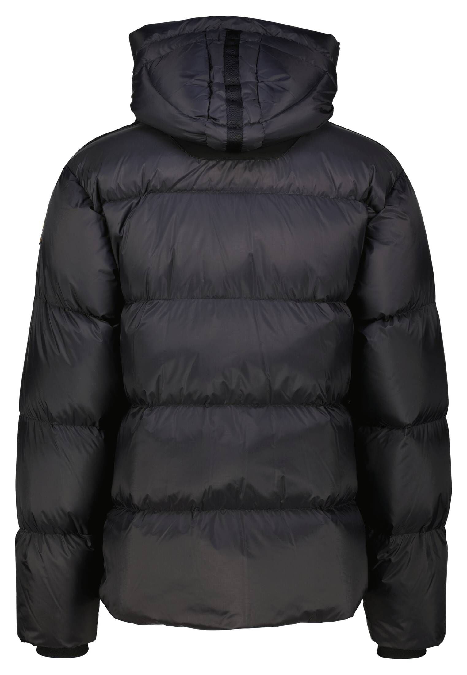 Luxus Herren Daunenjacke Schwarz Fotos
