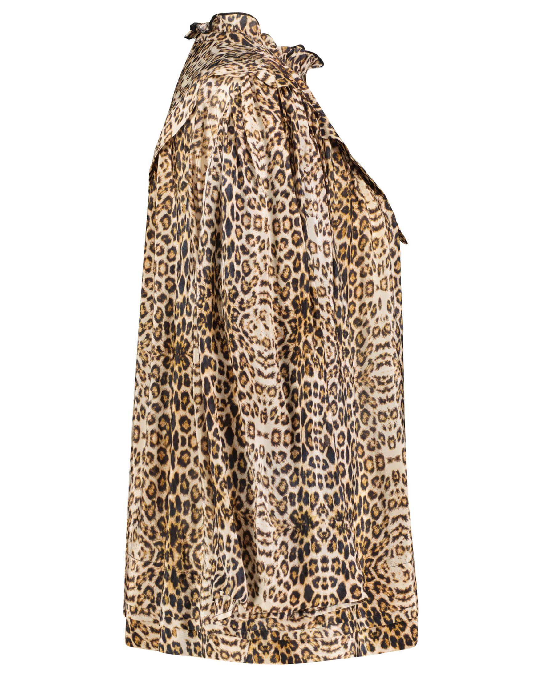 Damen Bluse mit Animal Print