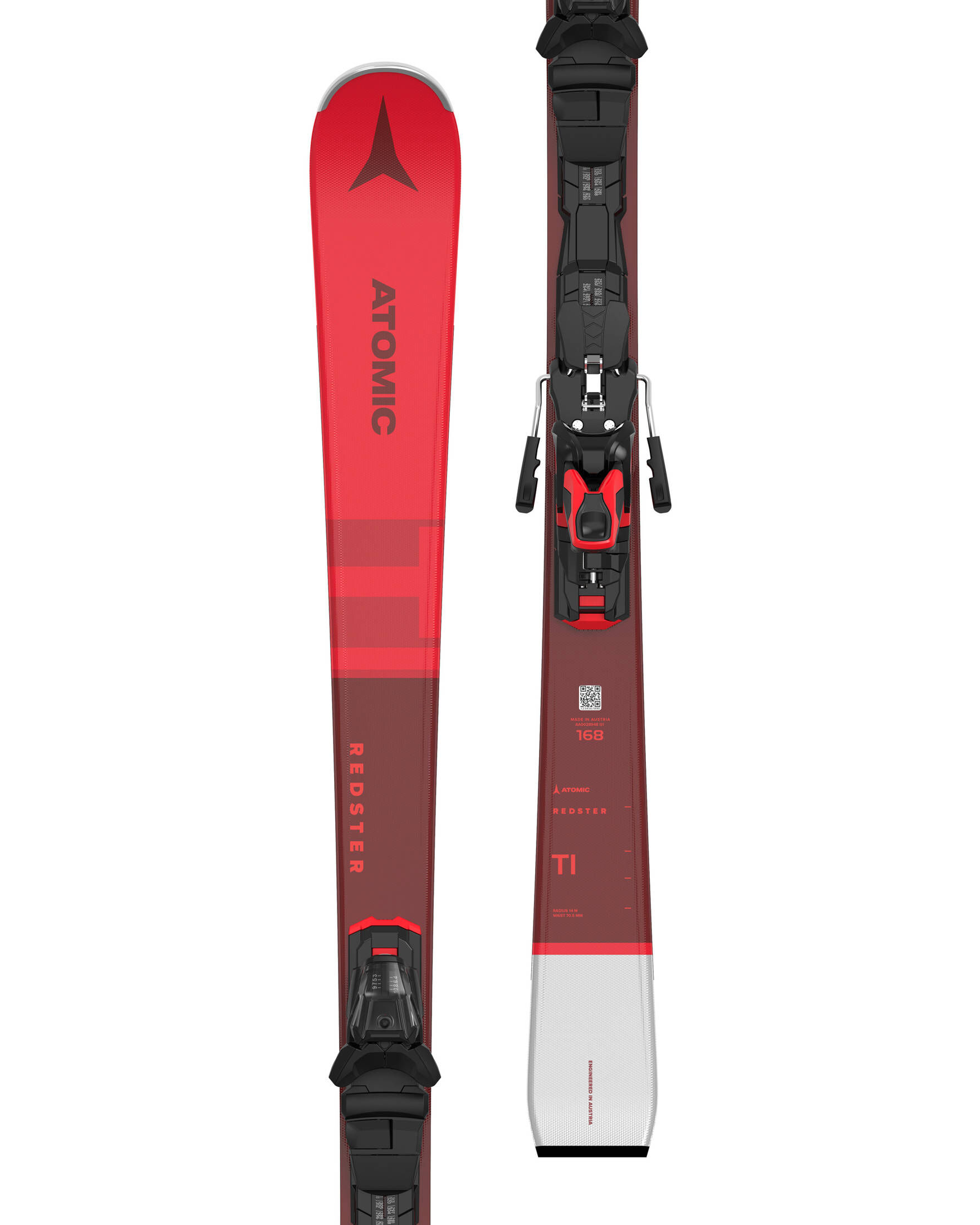 Skier REDSTER TI inkl. Bindung M12 GW