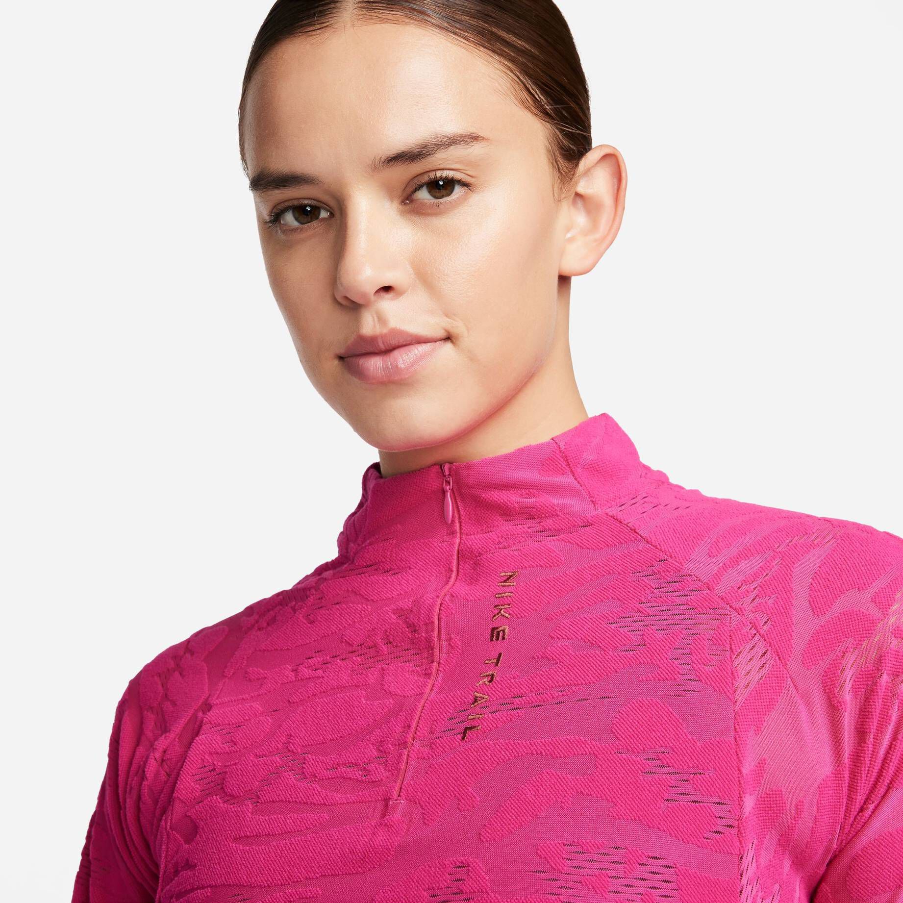 Nike Damen Laufshirt TRAIL DRI-FIT MIDLAYER in rosa kaufen | engelhorn