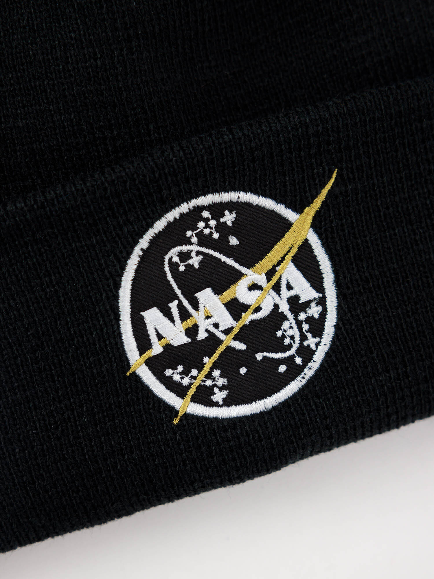Alpha Industries Herren Mütze NASA BEANIE in Schwarz kaufen | engelhorn