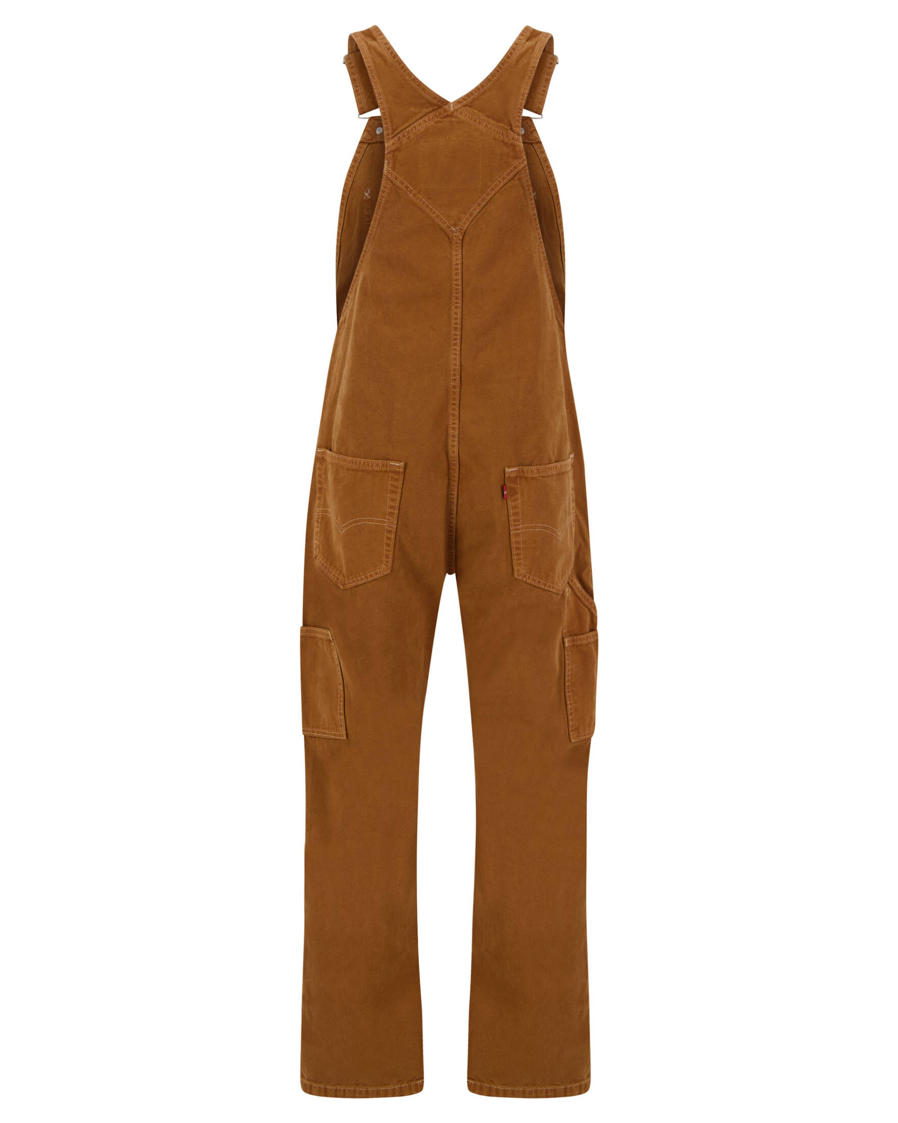 Herren Latzhosen RT OVERALL DARK GINGER GD OVER