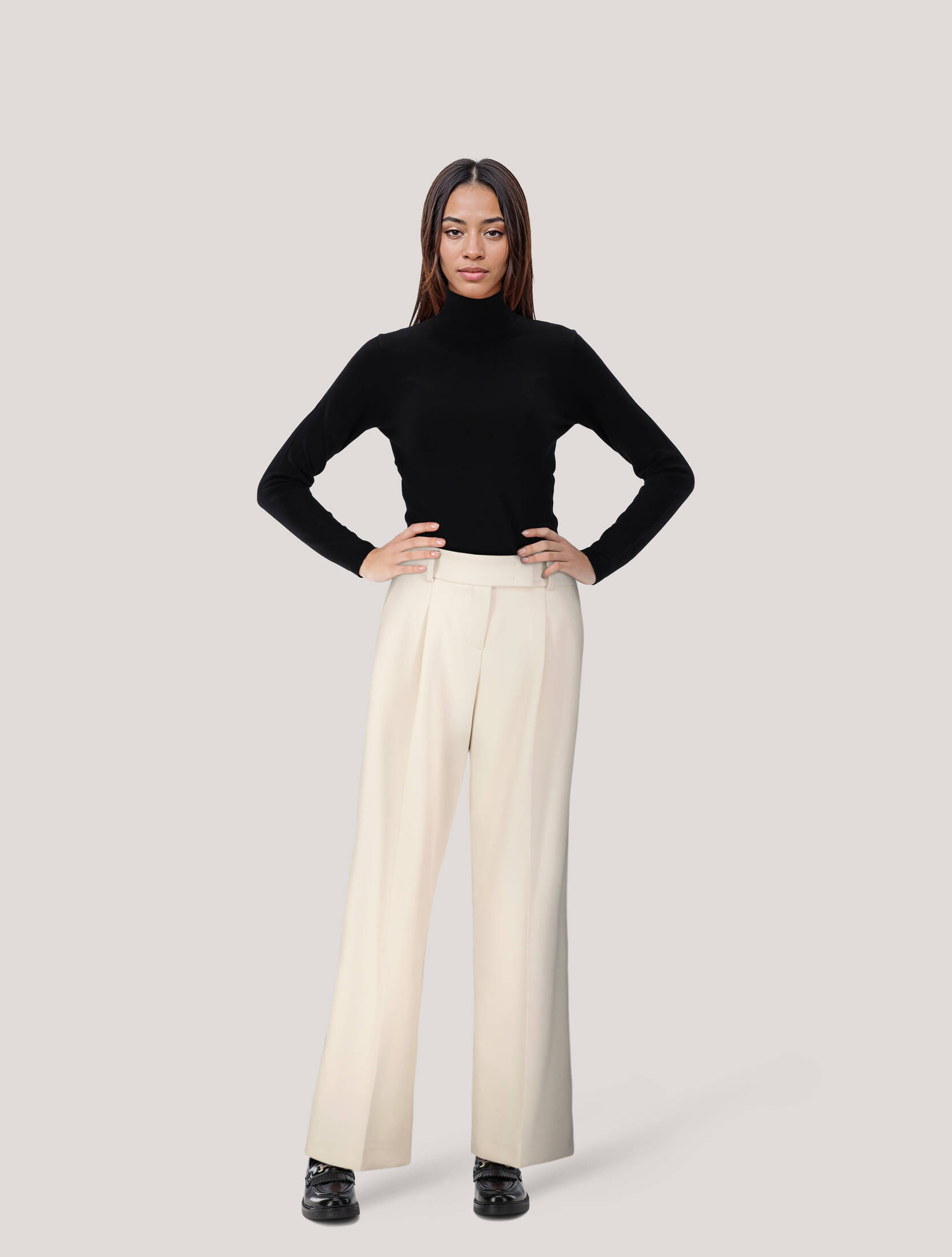 Seductive Damen Marlenehose CHRISSY in weiß kaufen | engelhorn