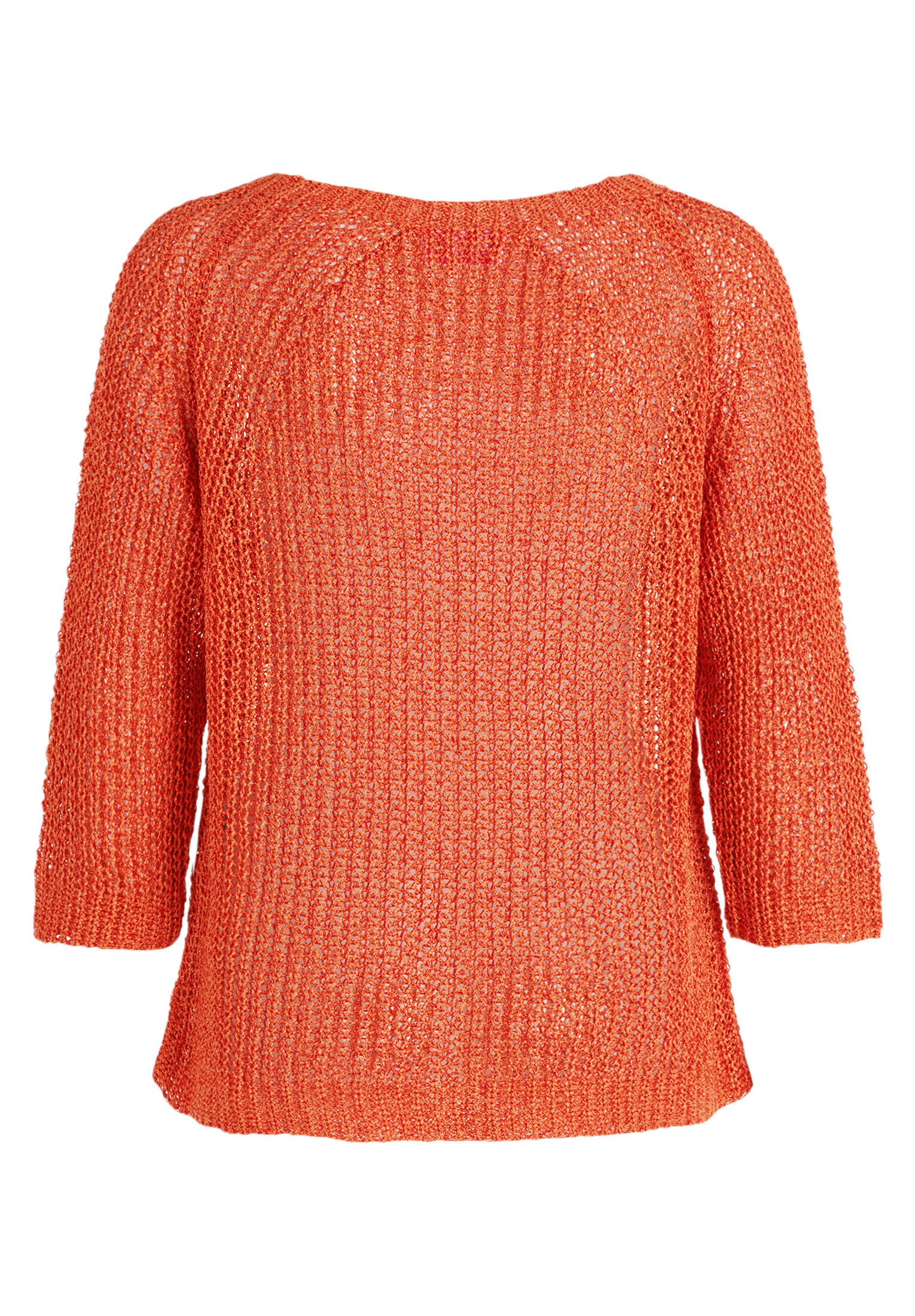 Damen Basic-Strickpullover mit Strickdetails