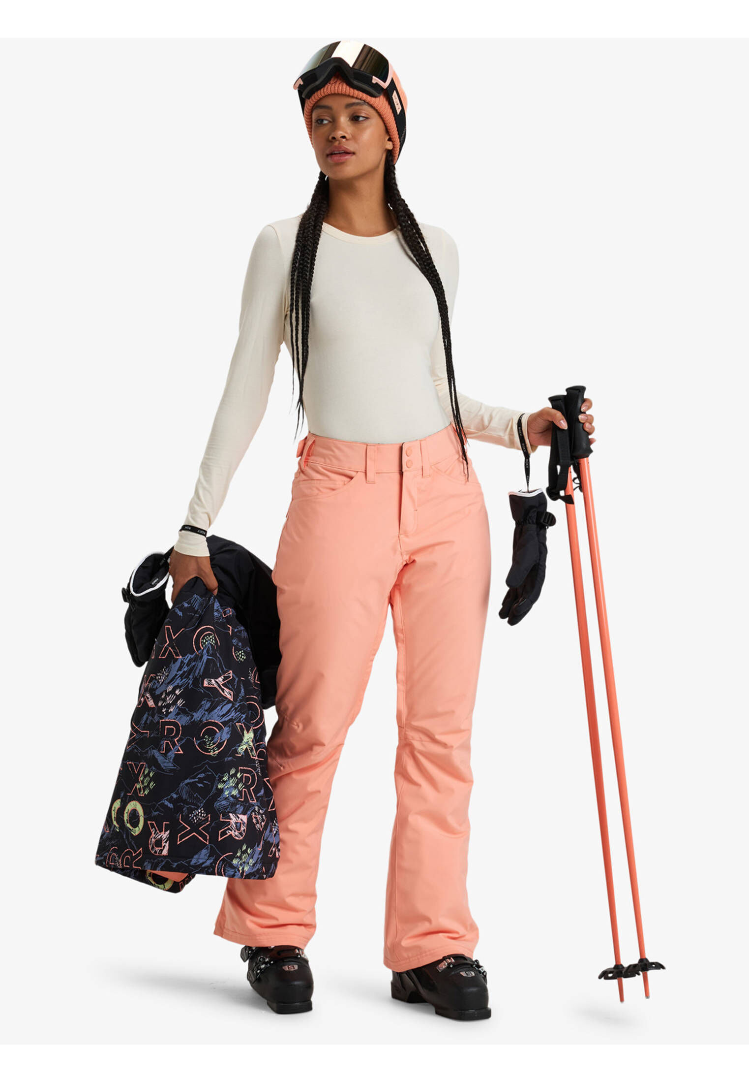 Roxy Damen Skihose BACKYARD in rosa kaufen | engelhorn