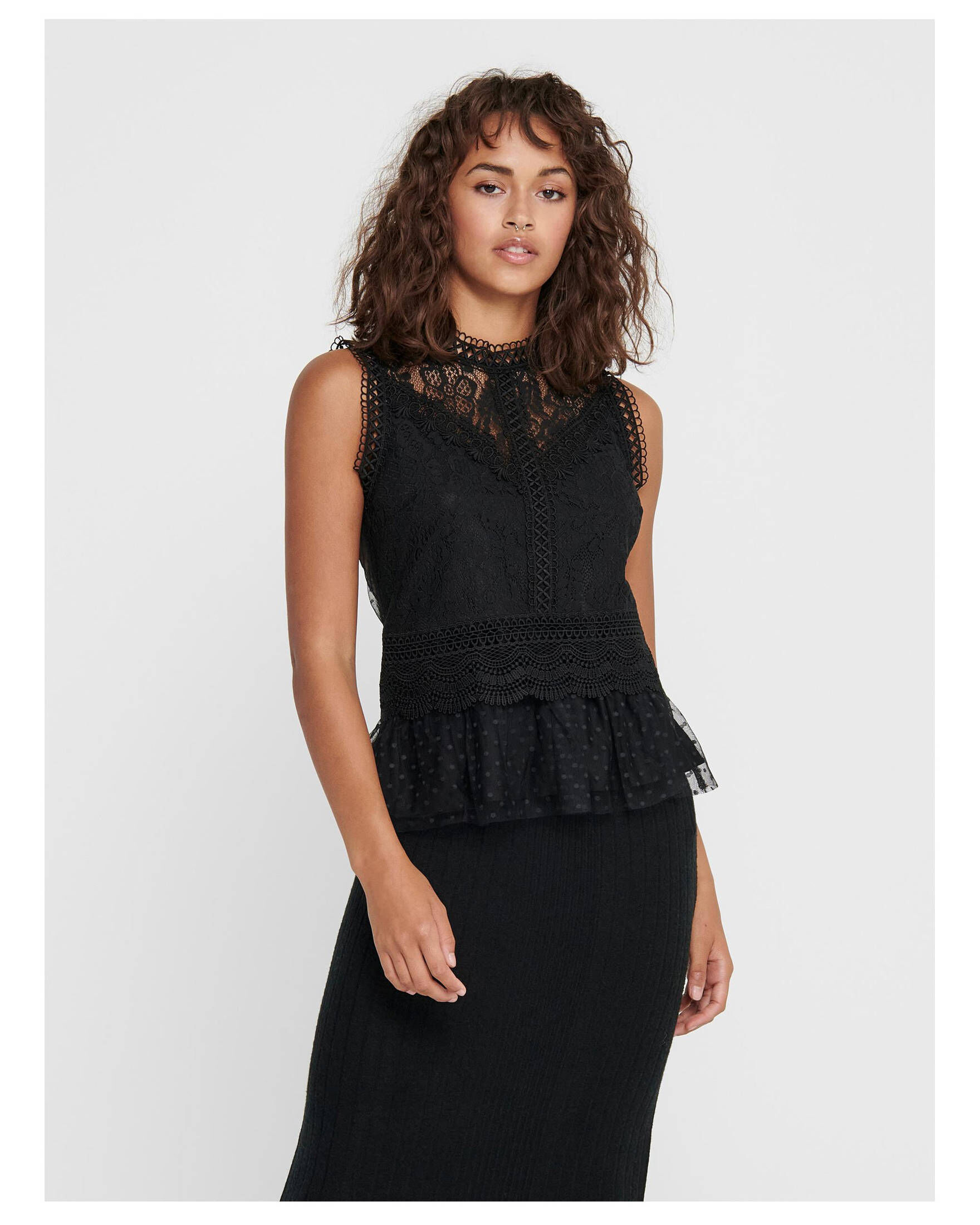 Only Damen Spitzen-Top ONLEVE kaufen | engelhorn