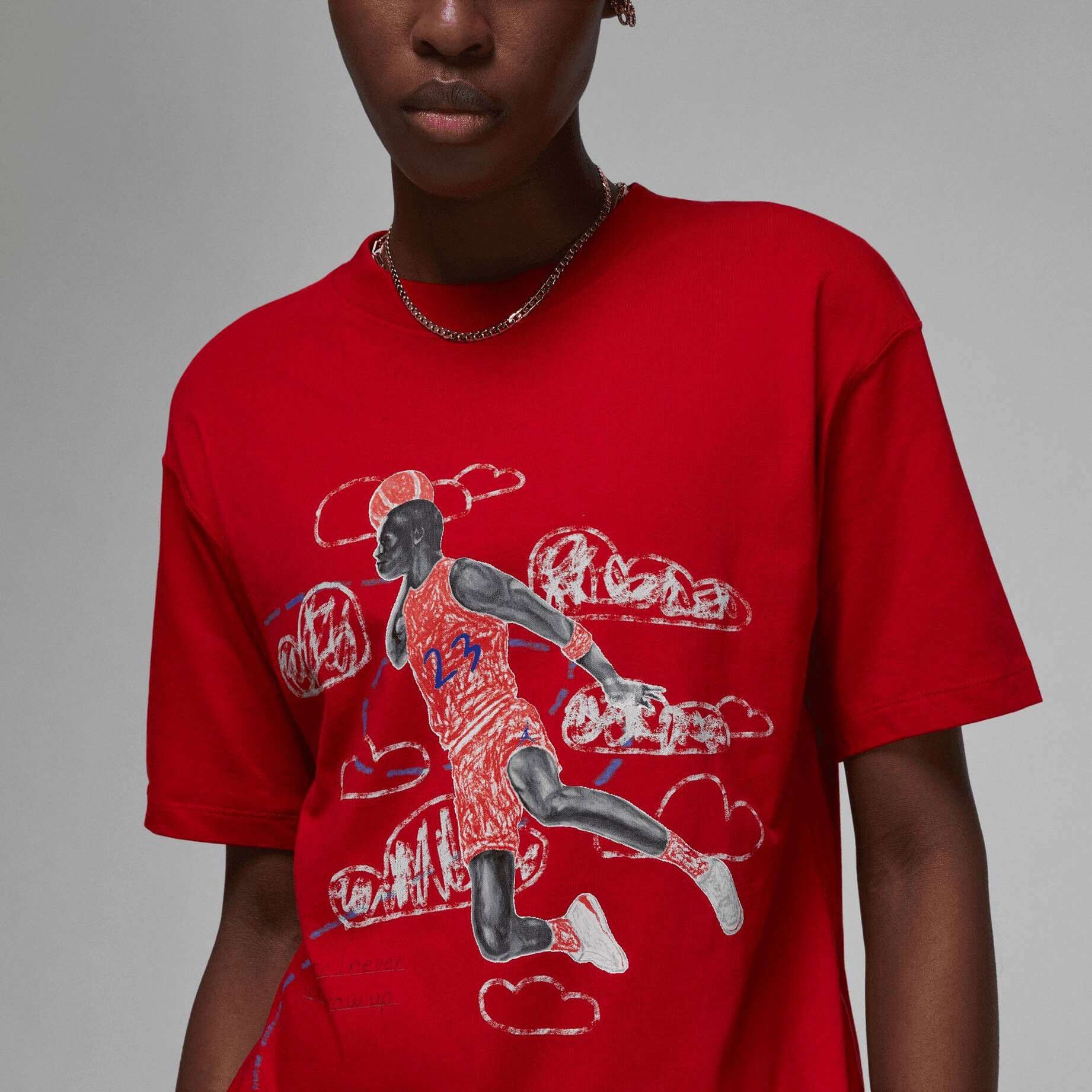 Damen Basketballshirt JORDAN ARTIST SERIES BY PARKER DUNCAN Loose Fit