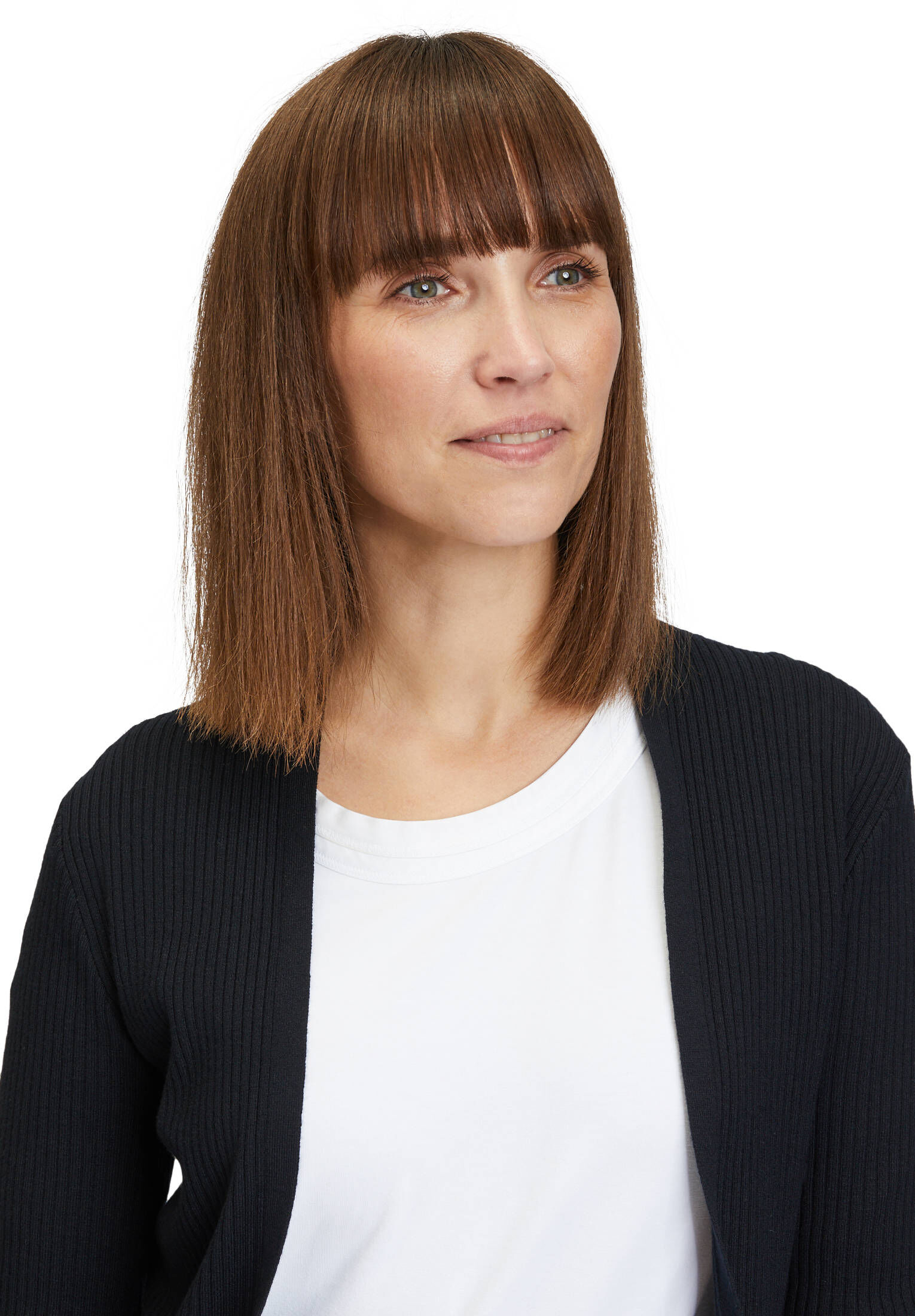 Betty & Co Damen Feinstrickjacke mit Rippenstruktur kaufen | engelhorn