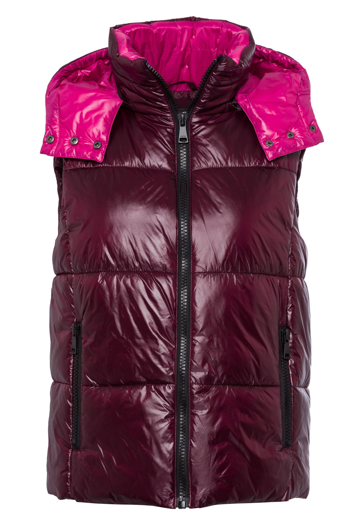 Damen Weste mit Kontrastfutter