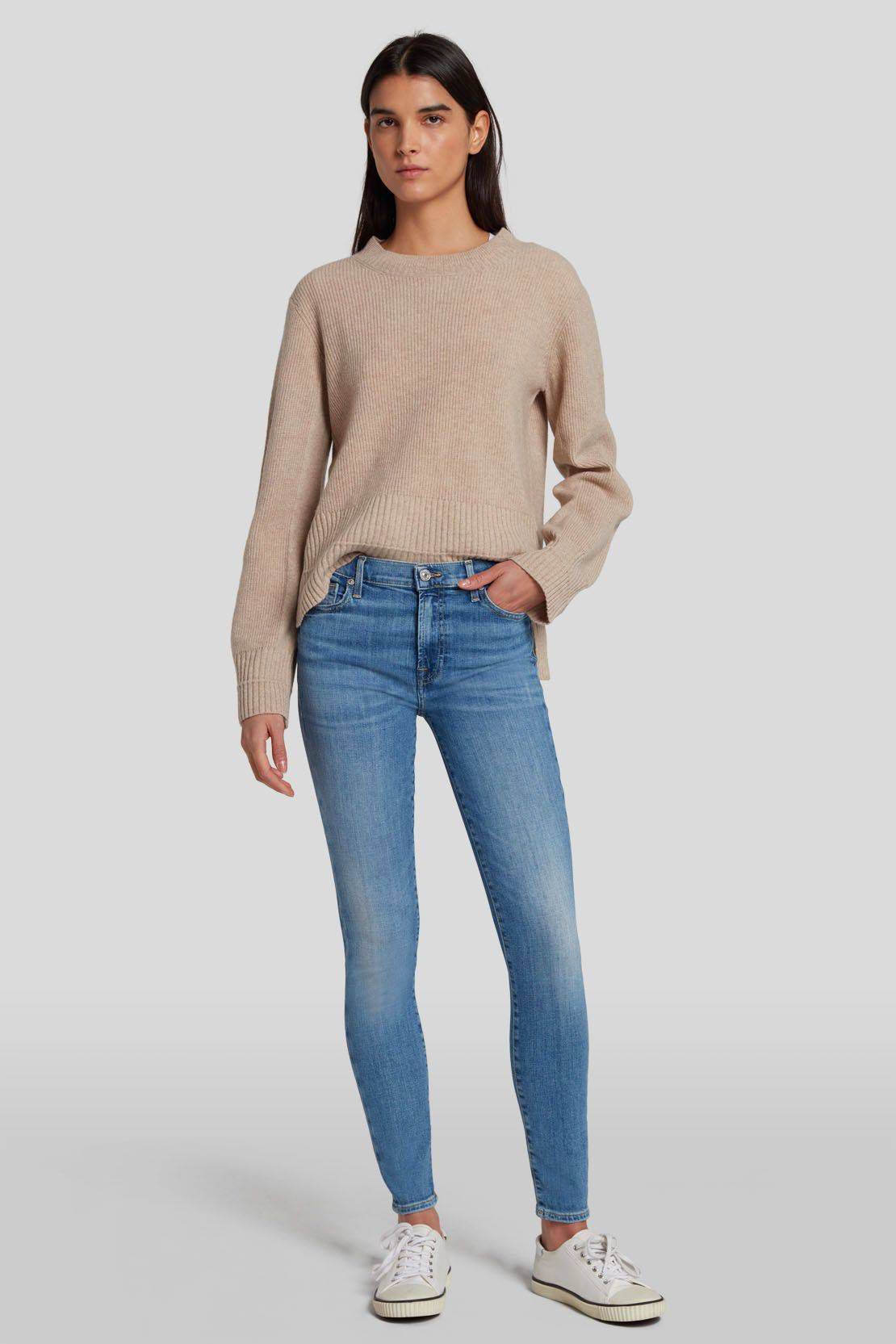 Damen Jeans HW SKINNY SLIM ILLUSION WITHIN