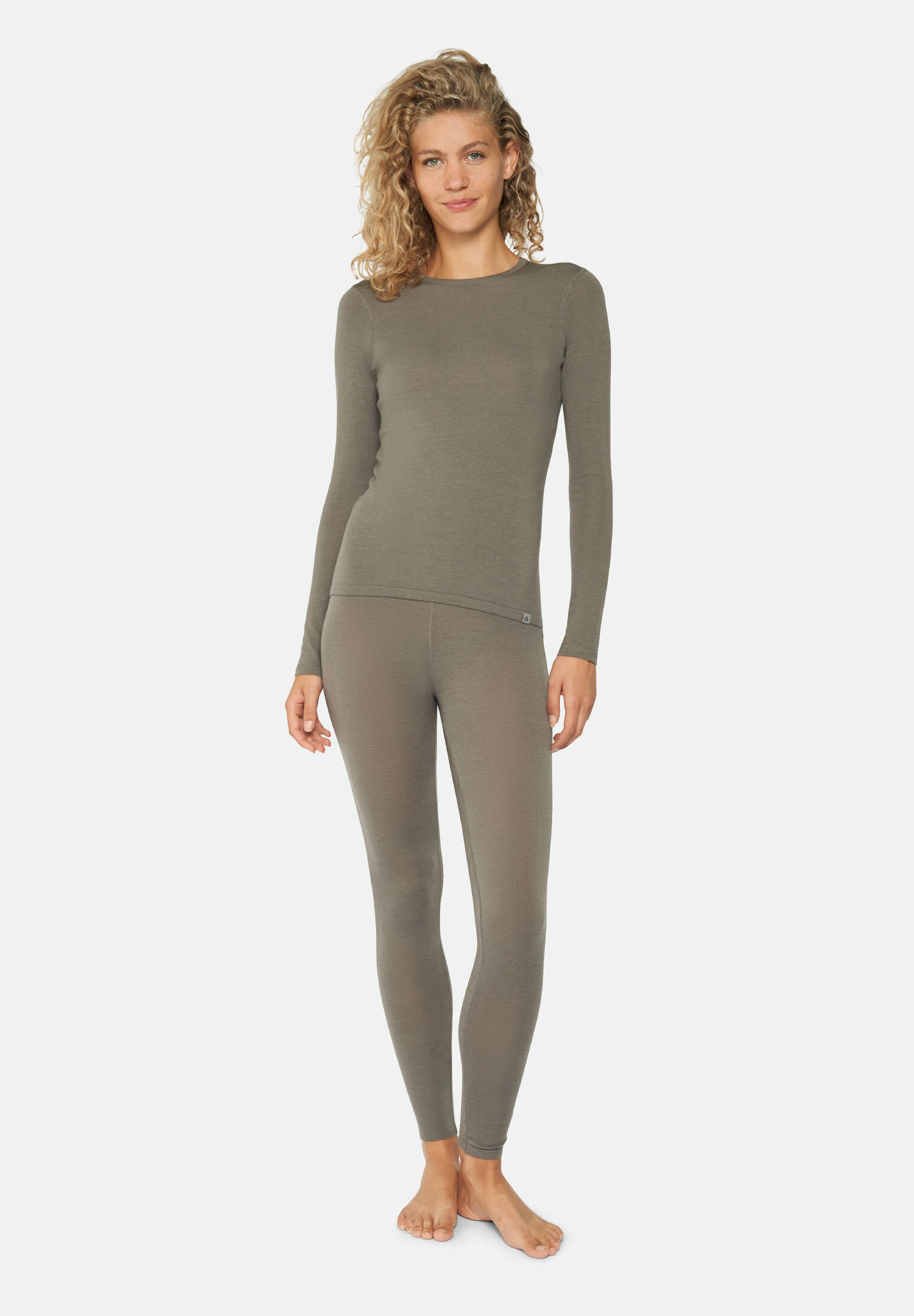 Damen Thermounterwäsche Merino Thermo-Unterwäsche Set für Damen