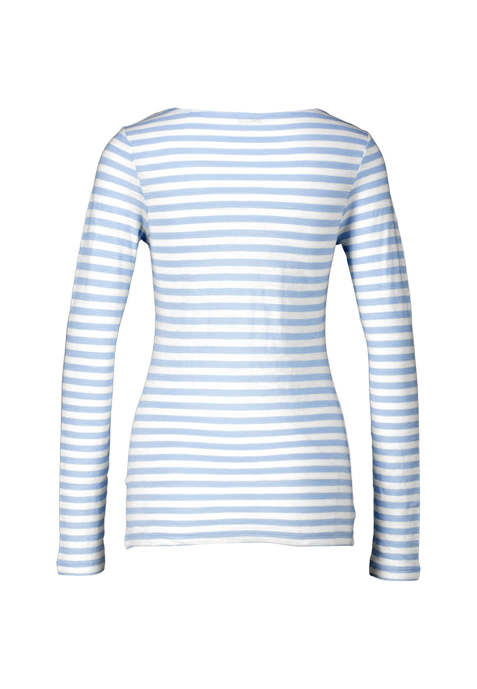 Marc O'Polo Damen Langarmshirt Regular Fit in blau kaufen | engelhorn