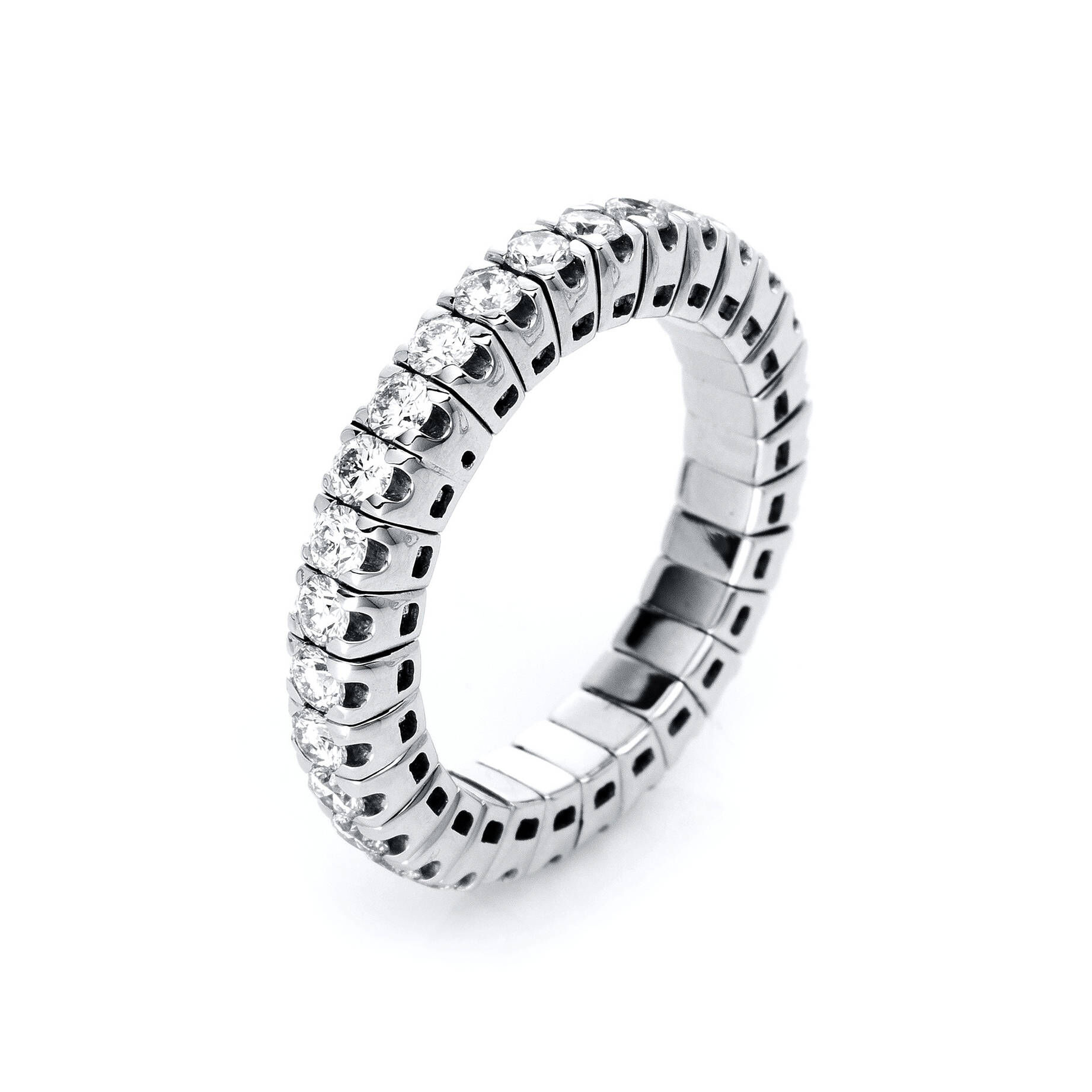 Diamond Group Damen Memoire Ring in Grau kaufen | engelhorn