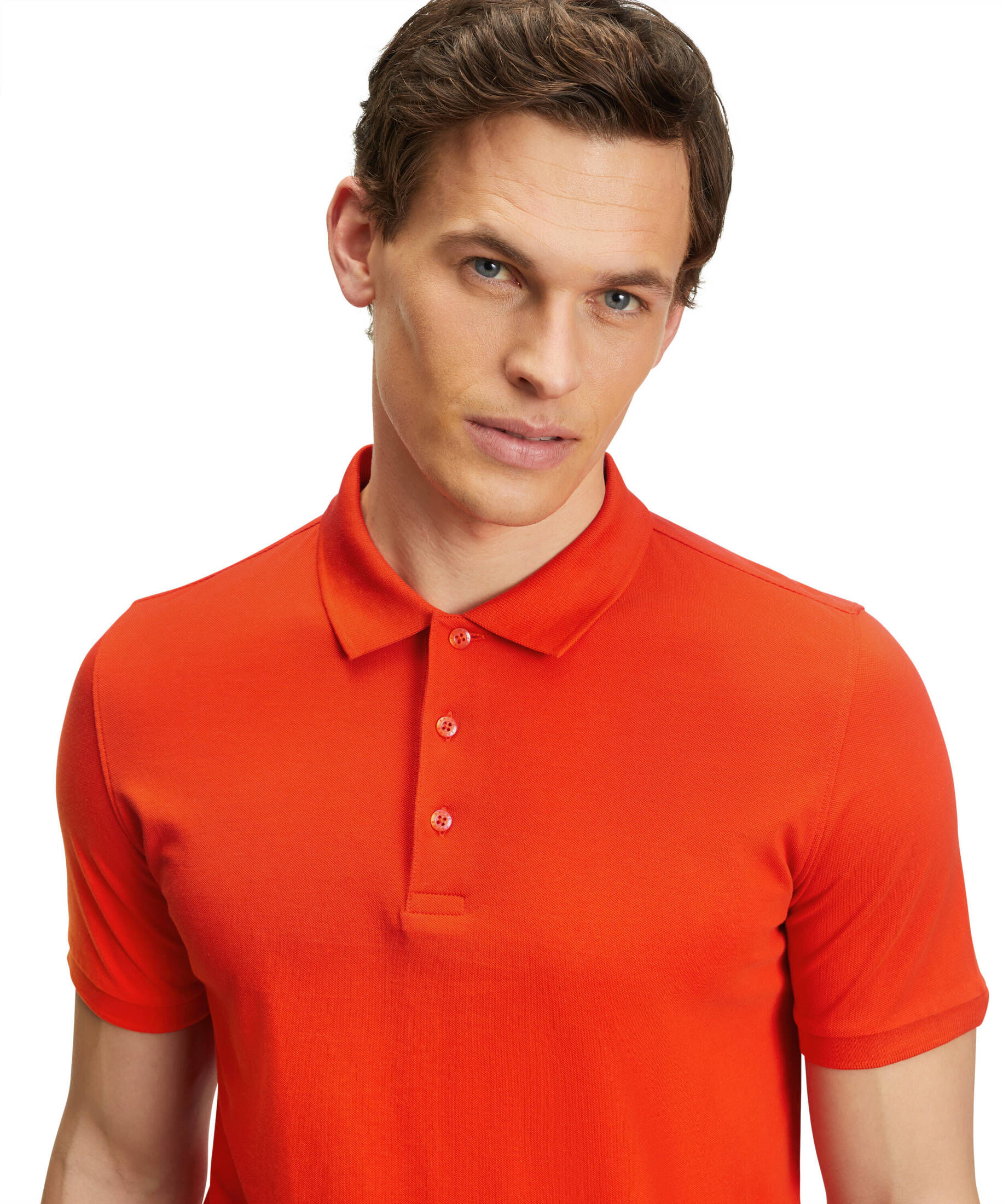 FALKE Herren Polo Shirt in Orange kaufen | engelhorn