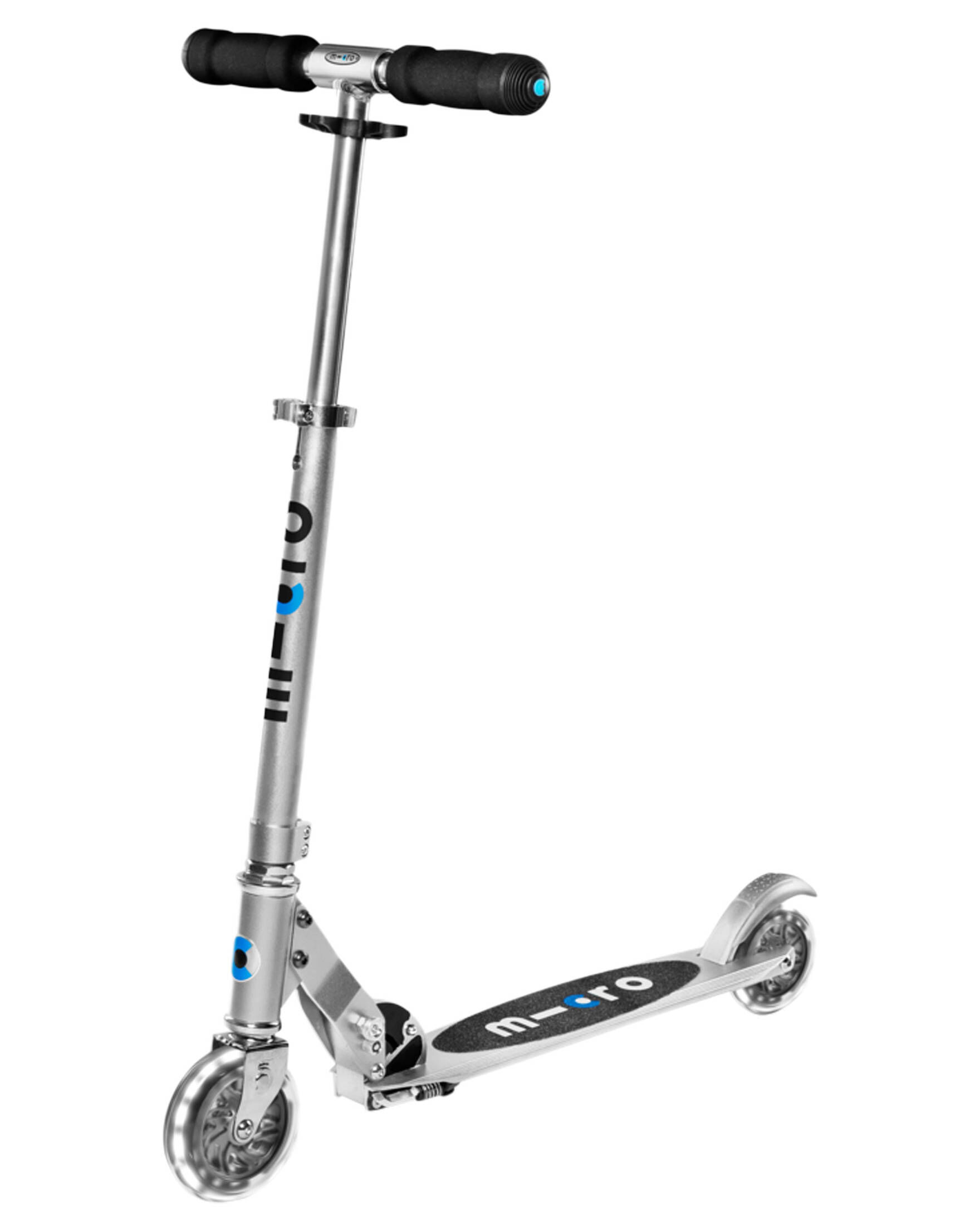 Micro Scooter MICRO SPRITE SILVER MATT LED in Grau kaufen | engelhorn