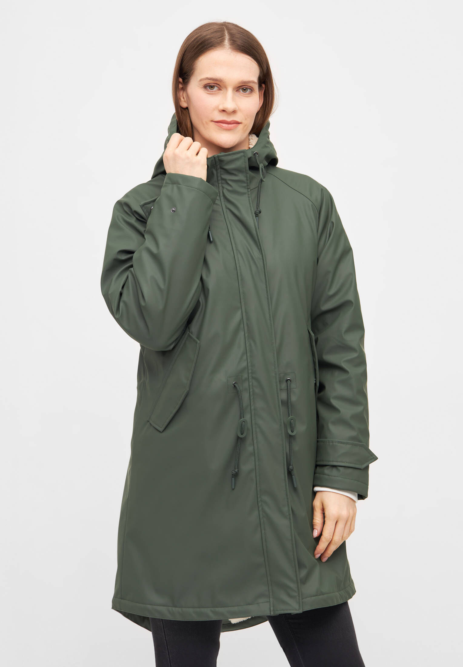 Derbe Damen Regenjacke Tidaholm in Grün kaufen | engelhorn