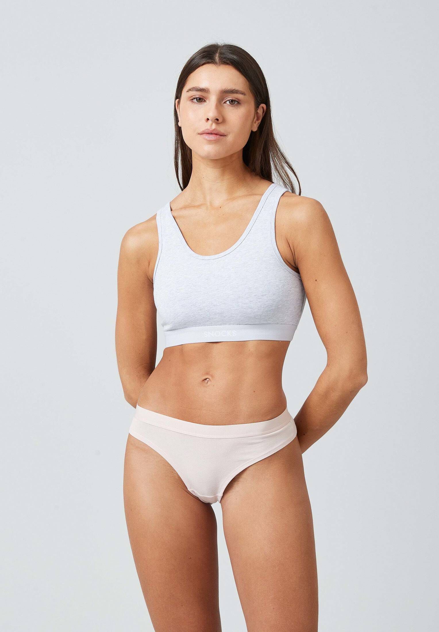 SNOCKS Damen Brazilian Slips mit Gummibund im 3er-Pack kaufen | engelhorn