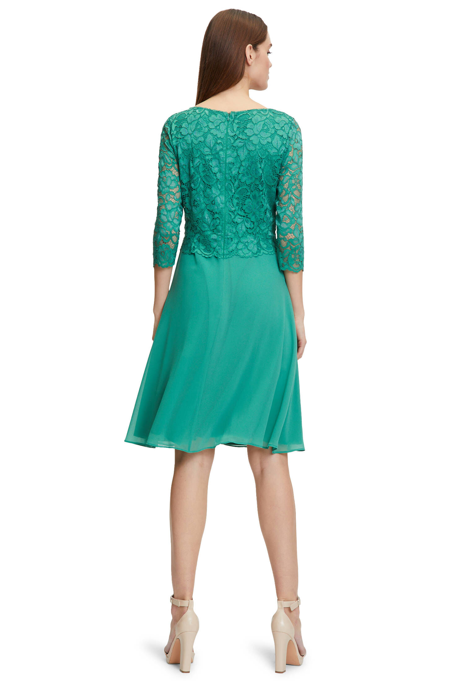 Damen Cocktailkleid mit Spitze