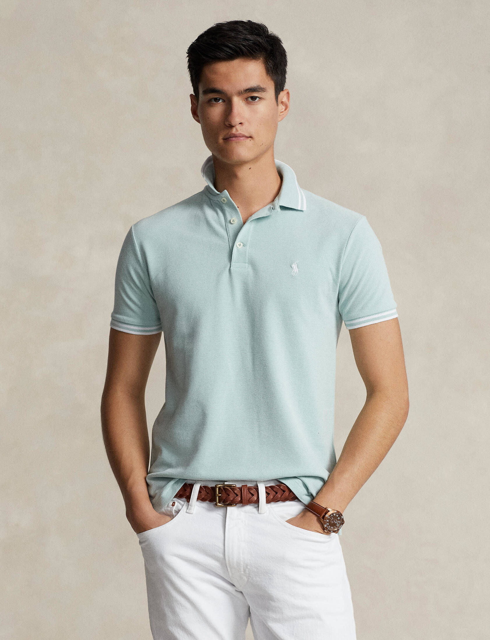 Polo Ralph Lauren Herren Poloshirt in grün kaufen | engelhorn