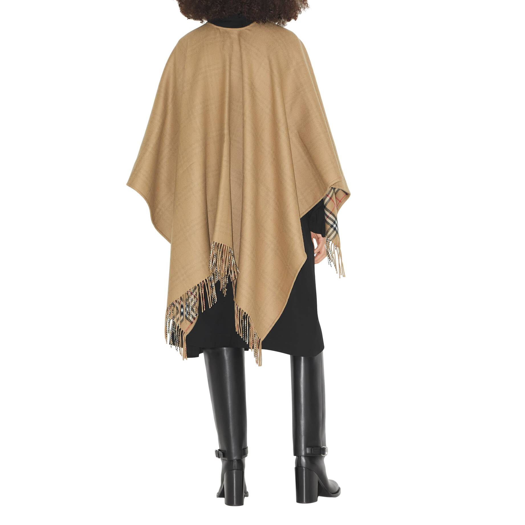 Damen Poncho aus Wolle