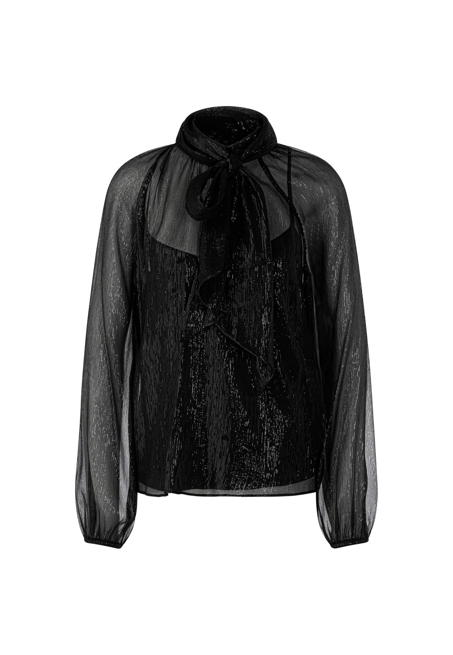Damen Bluse mit Schluppe