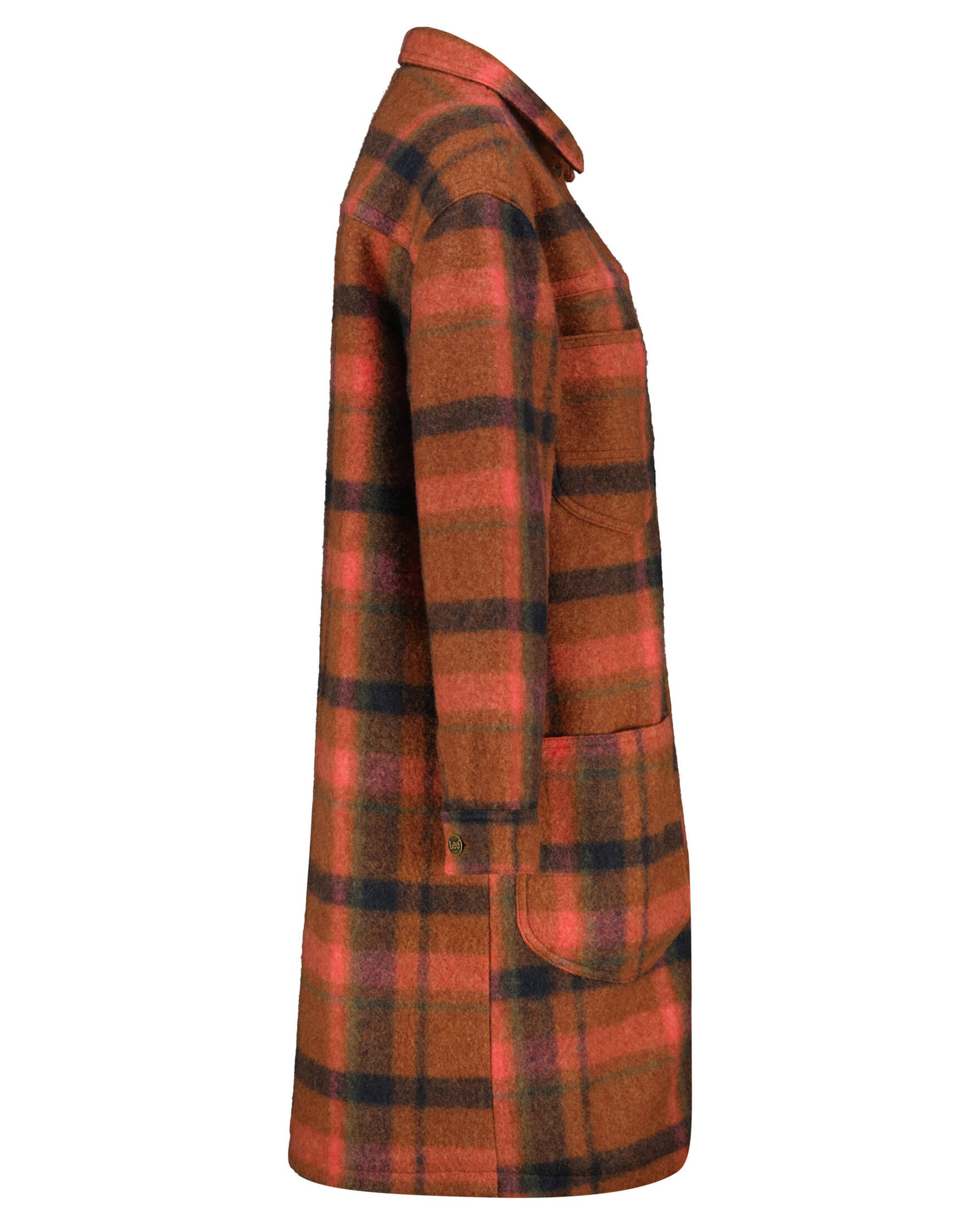 Lee Damen Mantel ELONGATED CHORE COAT RUSSETT in braun kaufen | engelhorn