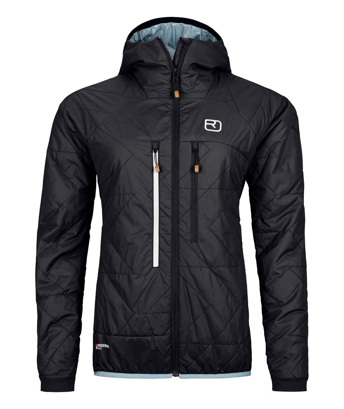 Ortovox Damen Isolationsjacke SWISSWOOL PIZ BOE JACKET W in schwarz ...