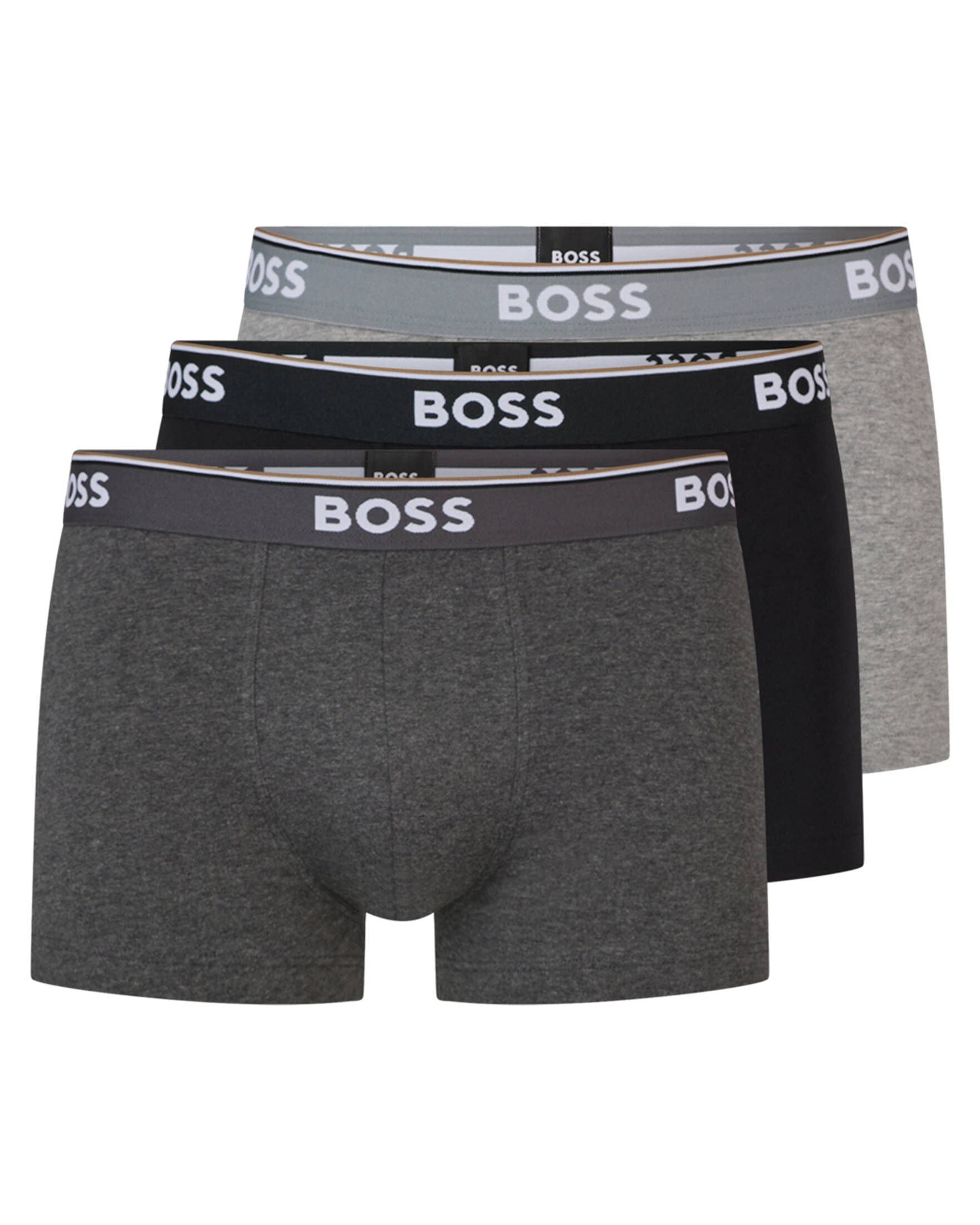 BOSS Herren Boxershorts TRUNK 3 P POWER 3er-Pack in mehrfarbig kaufen ...
