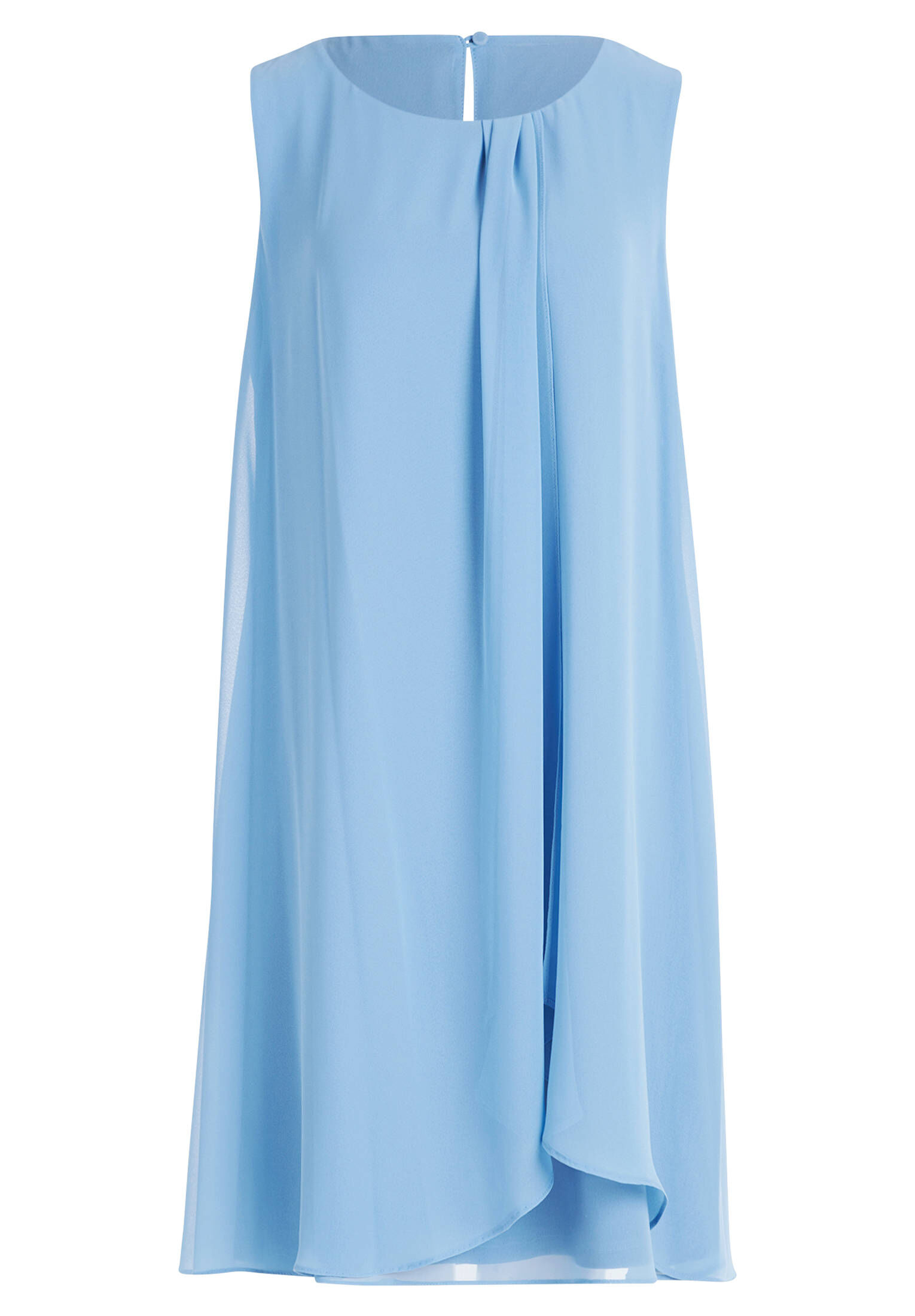 Damen Chiffonkleid im Layer Look