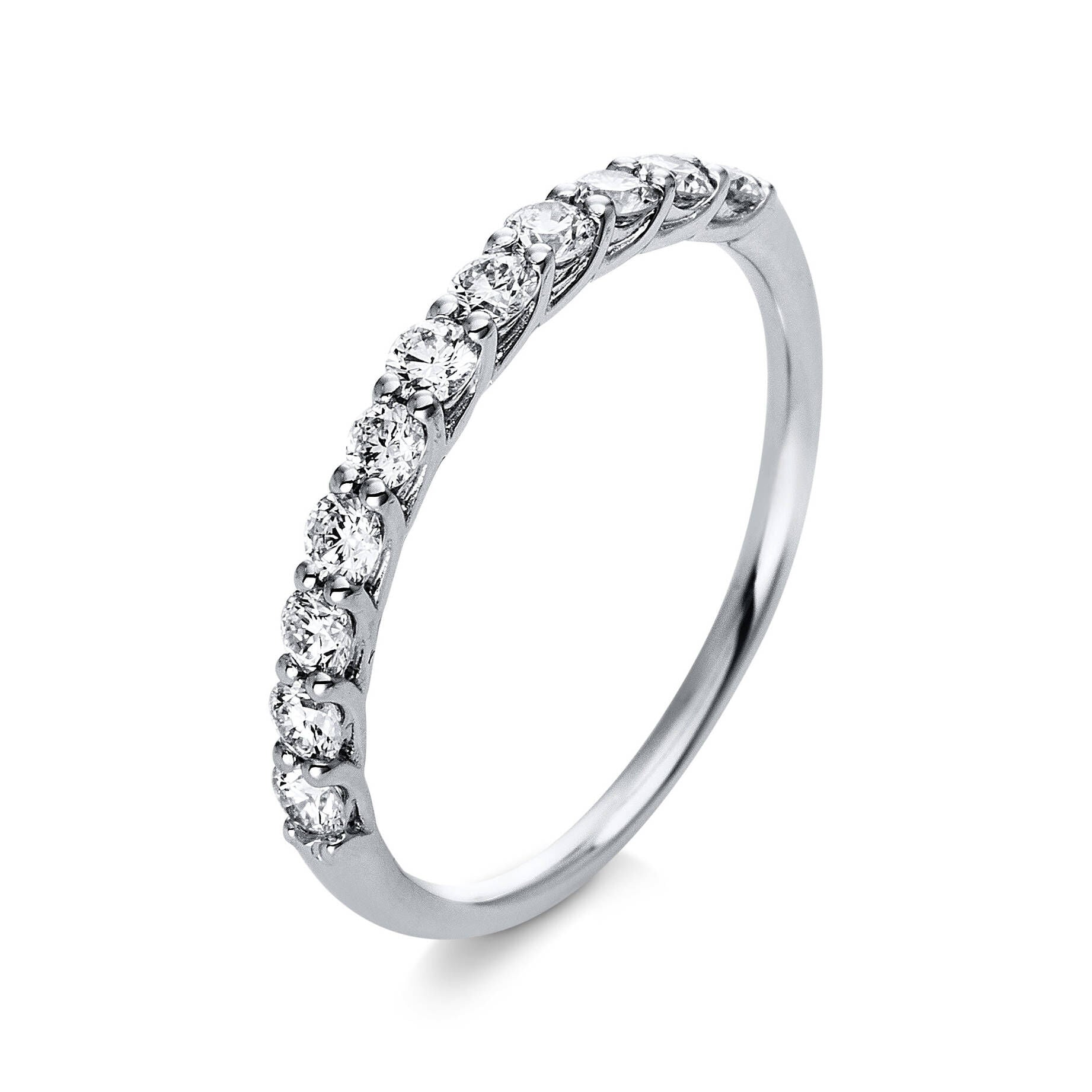 Damen Memoire Ring mit Diamantbesatz