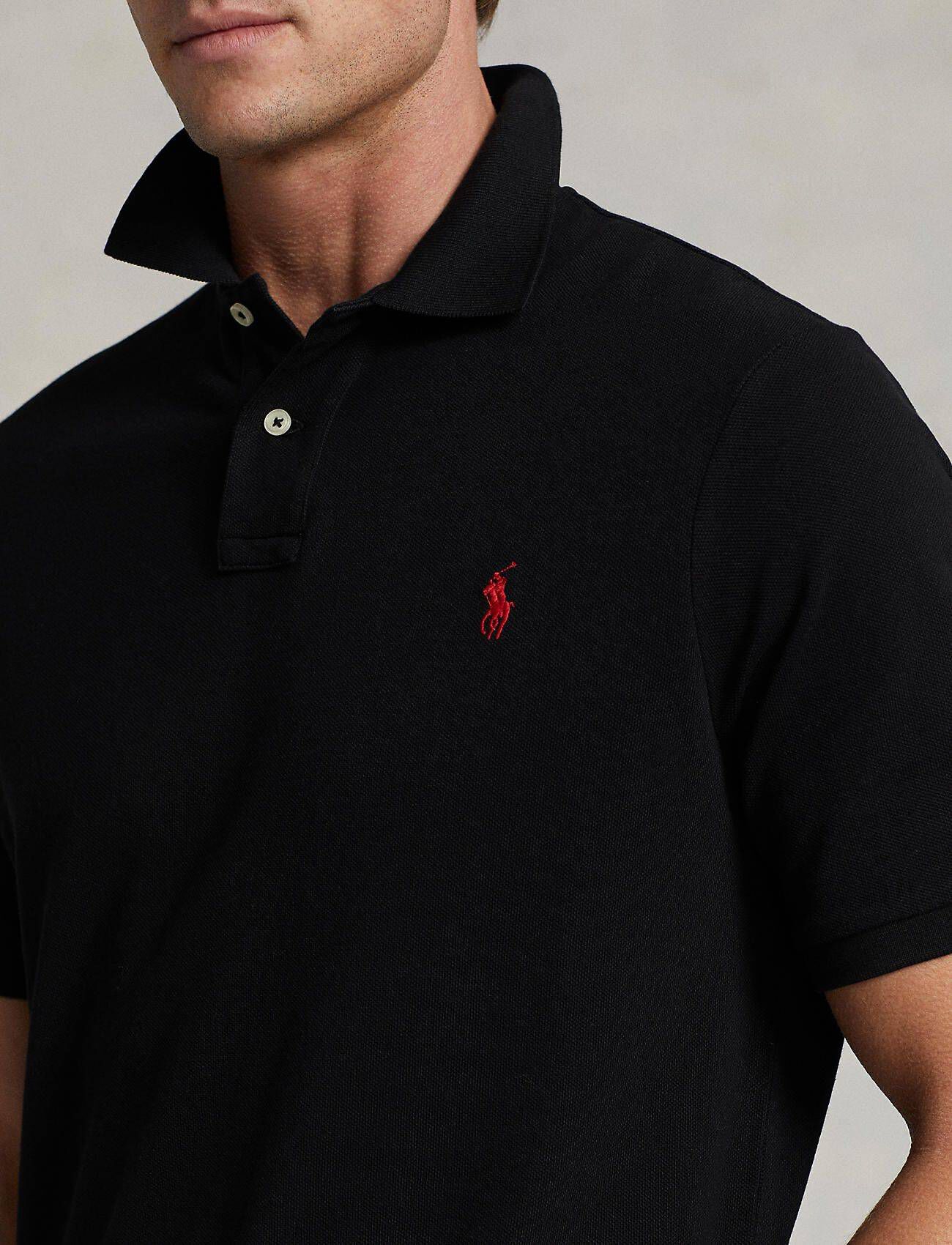 Polo Ralph Lauren Herren Poloshirt Classic Fit in schwarz kaufen ...