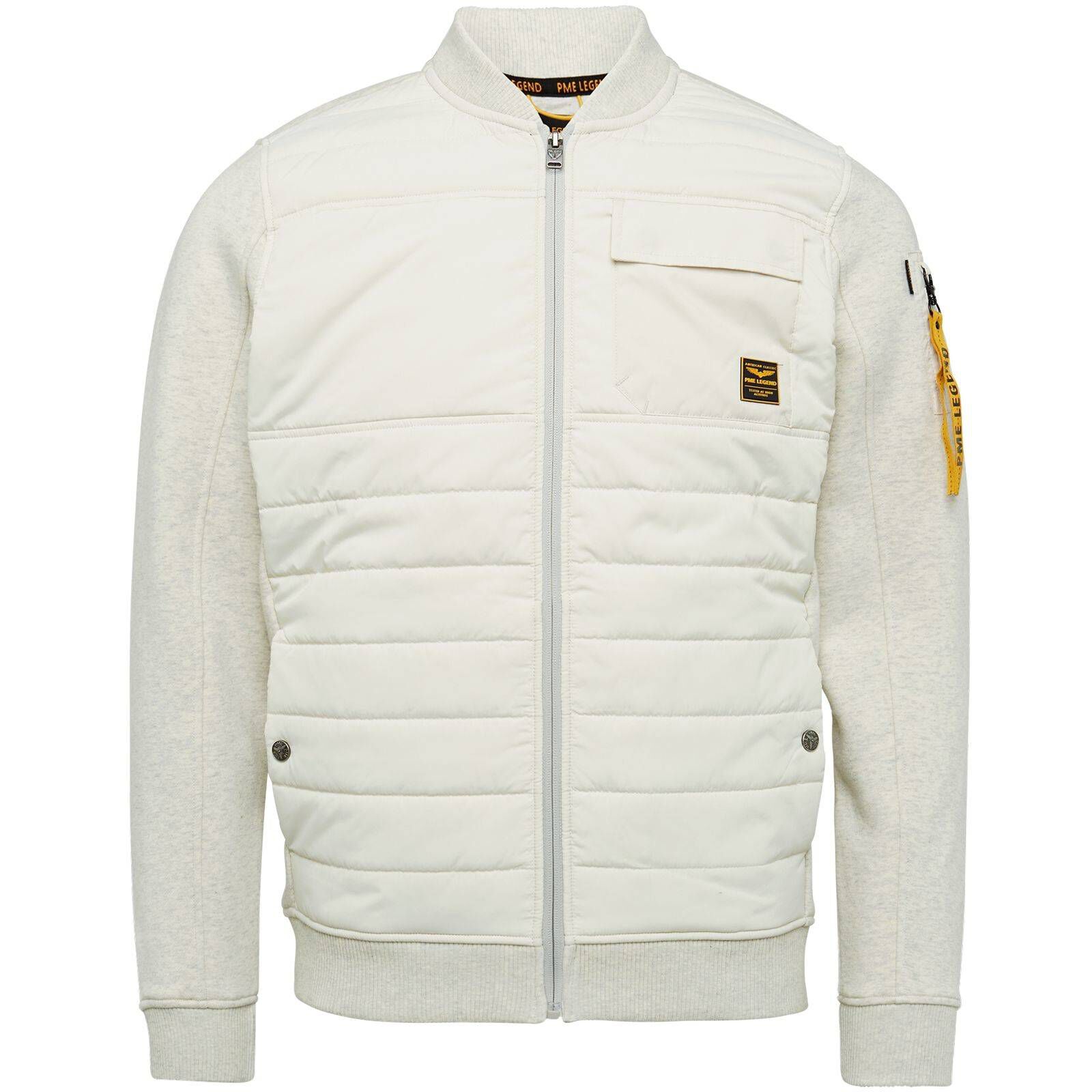Weie Sweatjacke Herren