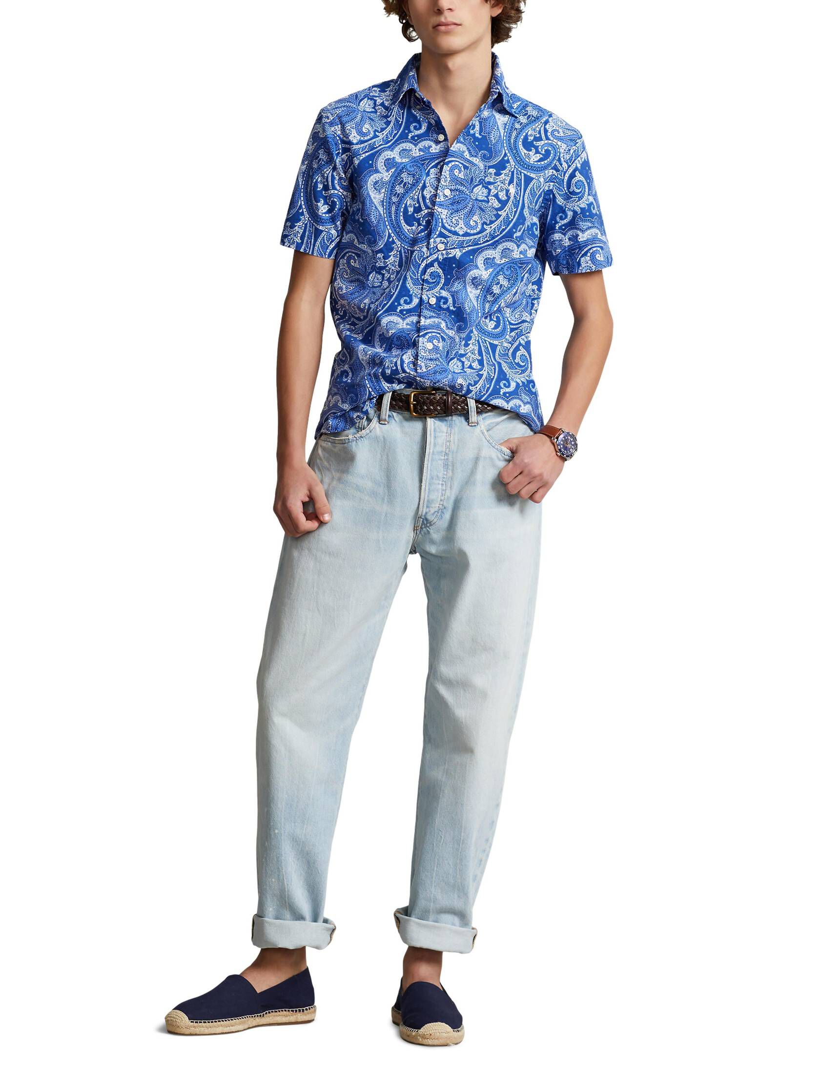 Herren Hemd Custom Fit Kurzarm