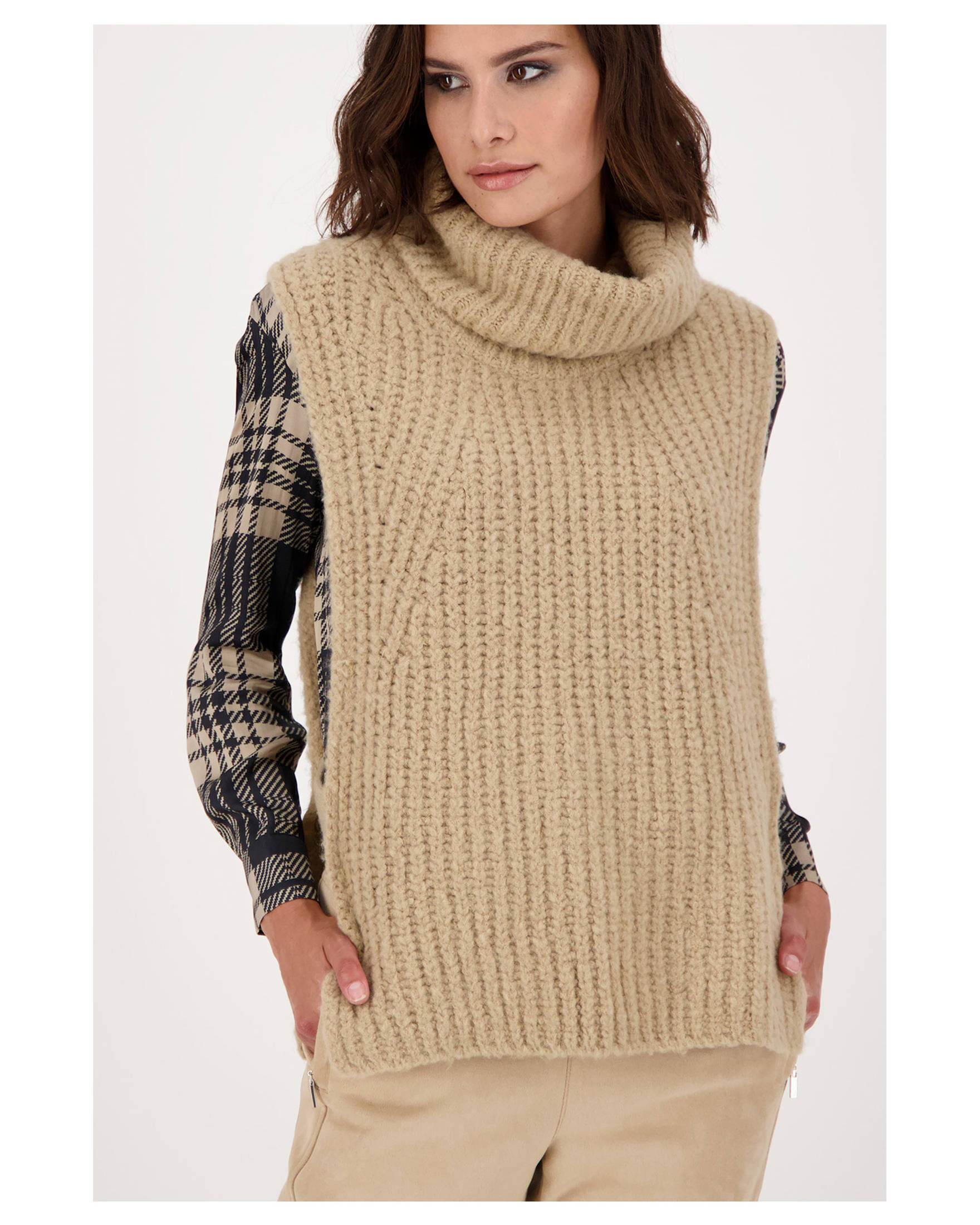 Damen Strickpullunder