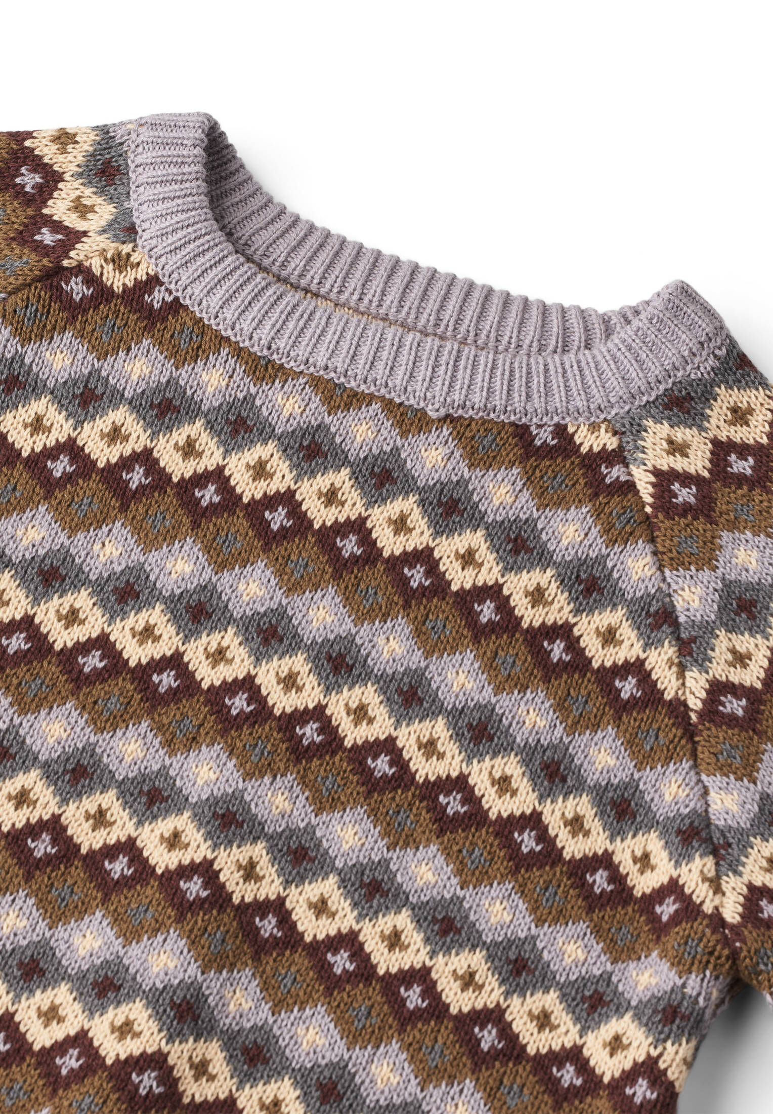 Mädchen Strickpullover Mimi Jacquard