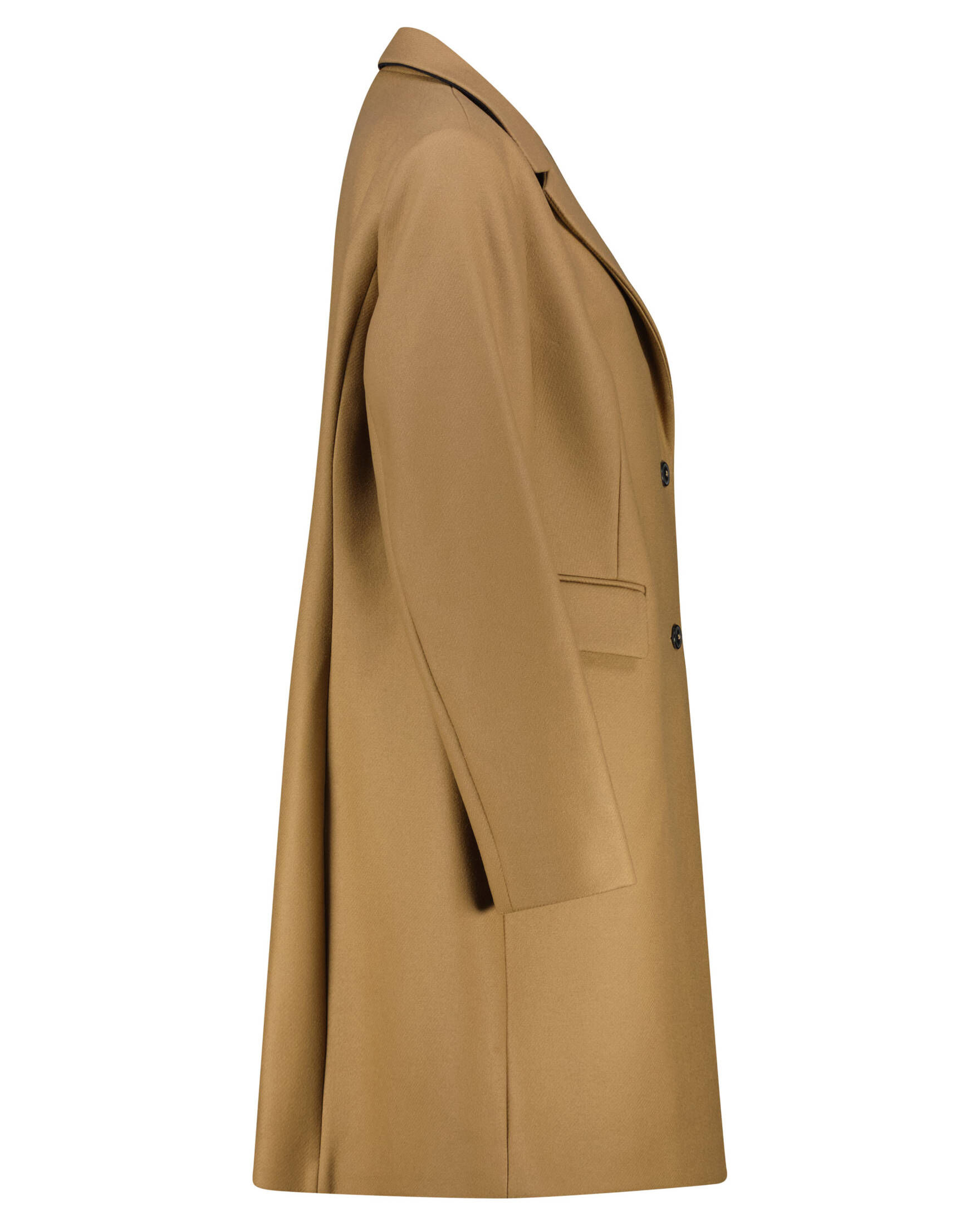Damen Mantel CRV WOOL BLEND CLASSIC COAT - Plus Size