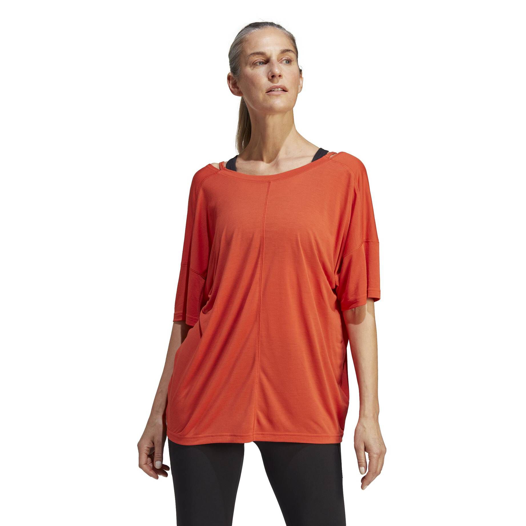 Damen Trainingsshirt YOGA STUDIO Oversized Fit