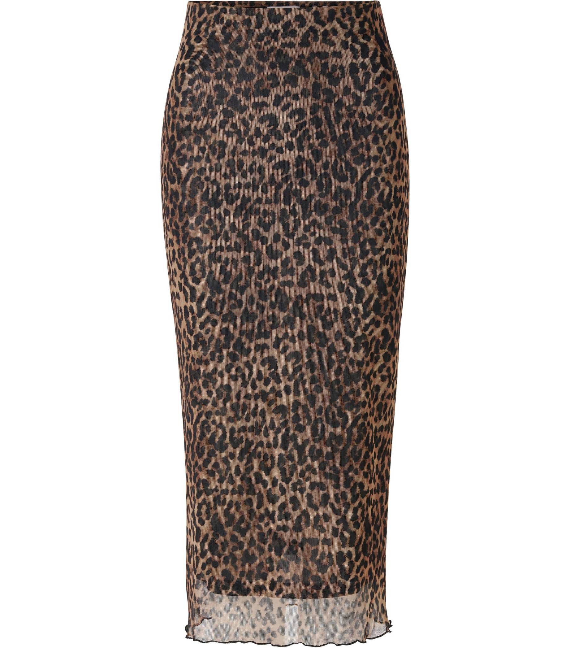 Damen Rock MESH midi