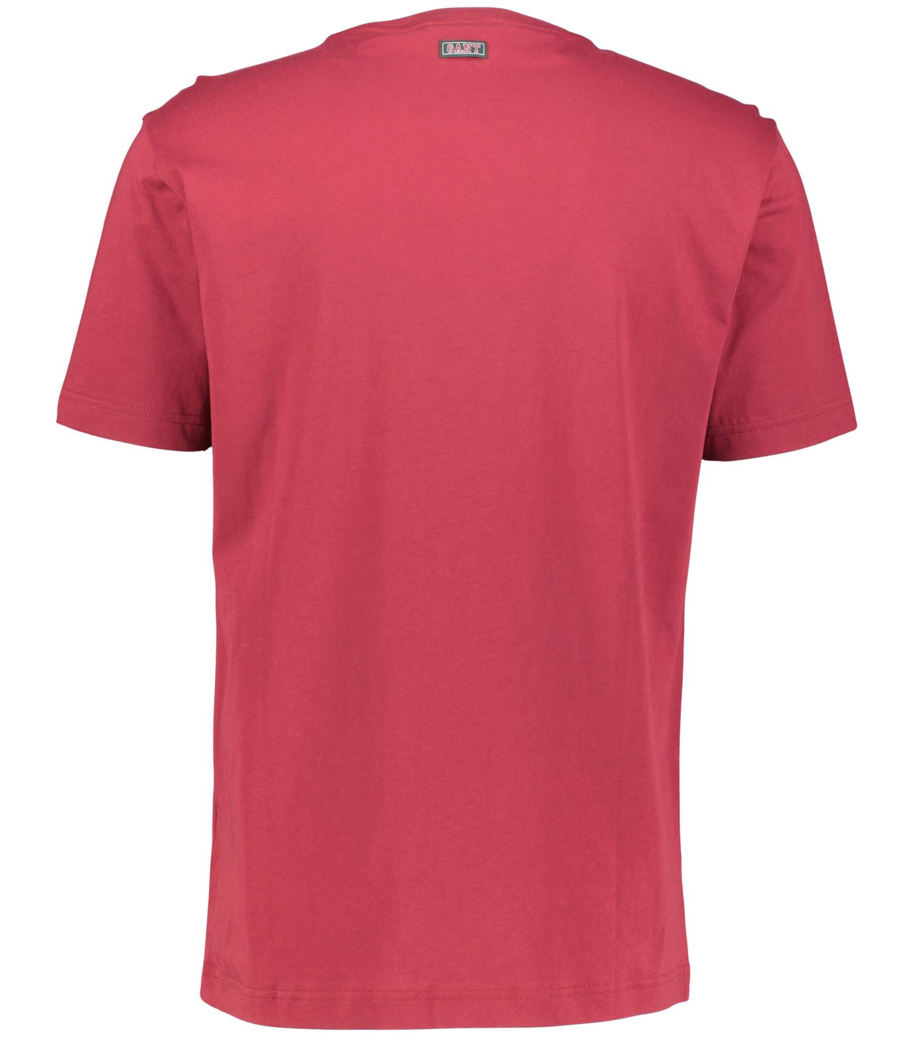 Gant Herren T-Shirt CREST GRAPHIC Regular Fit in Rot kaufen | engelhorn