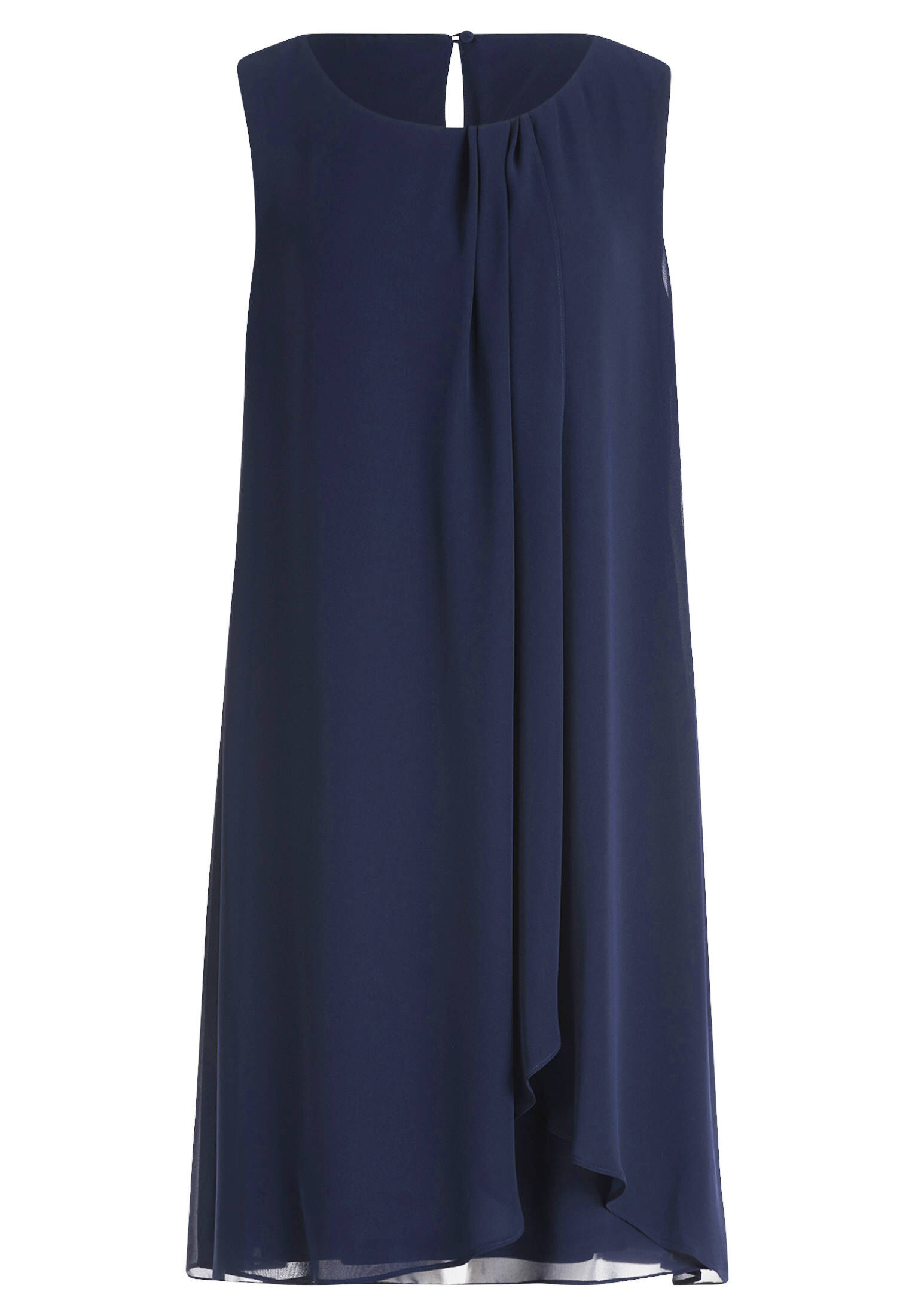 Damen Chiffonkleid im Layer Look