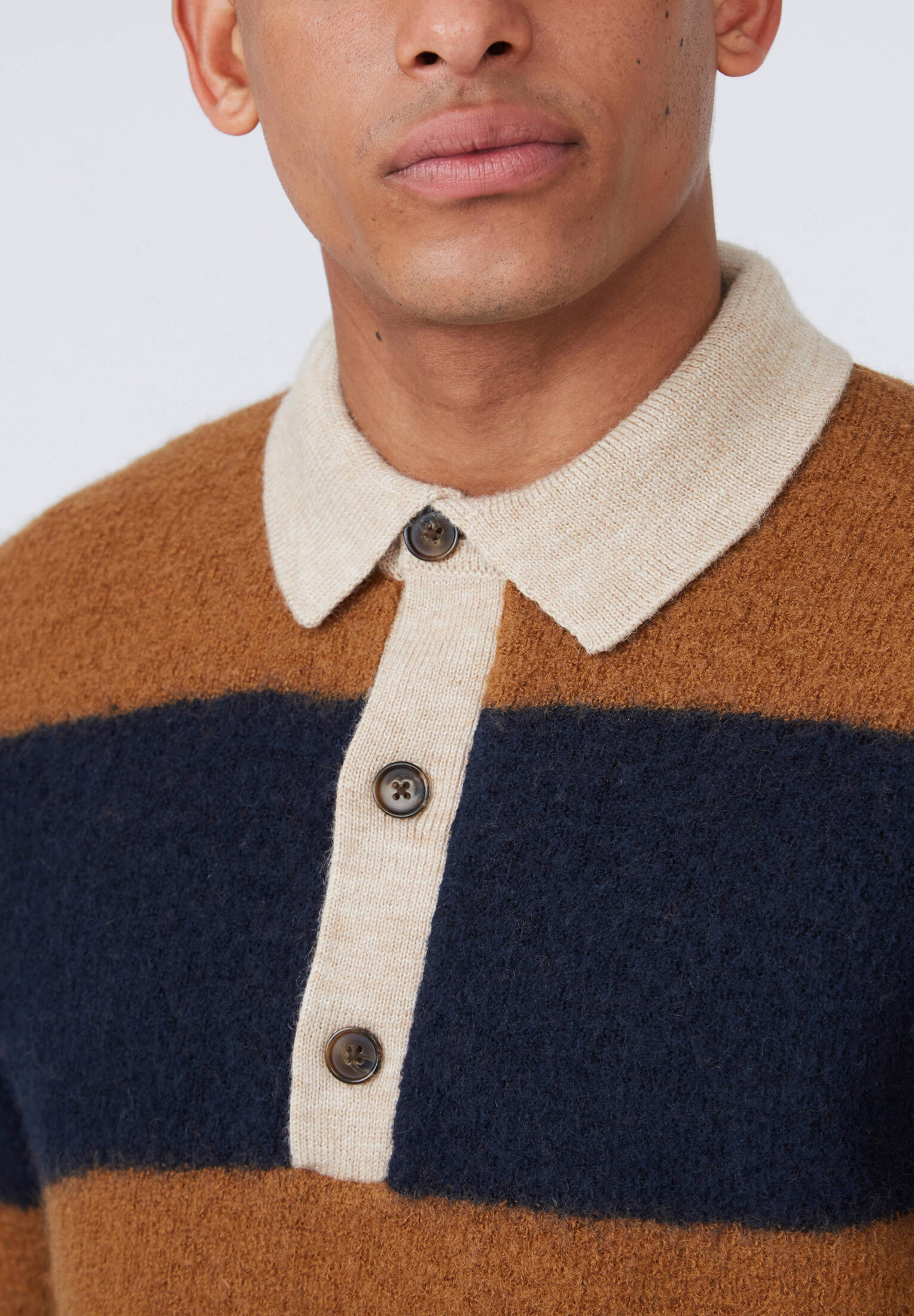 Herren Knit Rugby Knit Polo